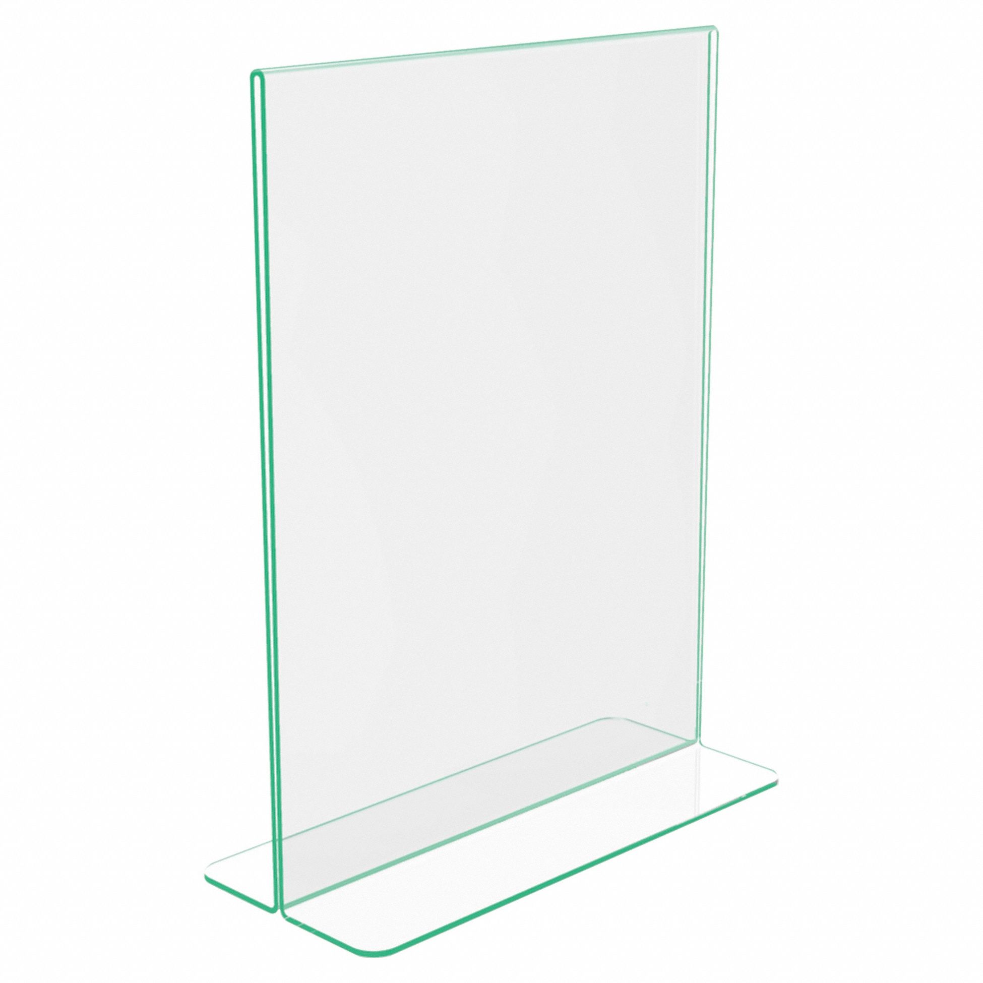 DEFLECTO, Acrylic, 8 1/2 in Ht, Sign Holder - 51VJ22|5991790 - Grainger