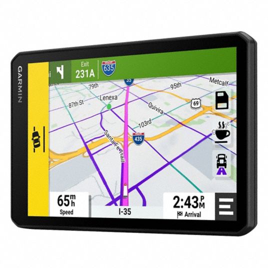 GARMIN, TFT, 3 1/2 in Display Ht, GPS Navigation Unit - 806K33 ...
