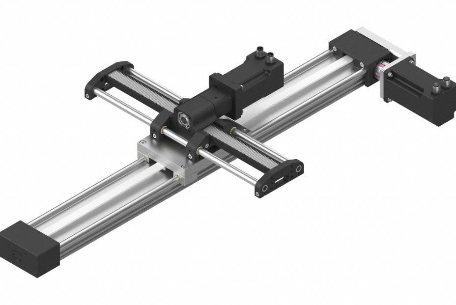 IGUS, 2 Axes, 800 mm X-Axis x 500 mm Y-Axis, XY Actuator - 832EM6|DLE ...