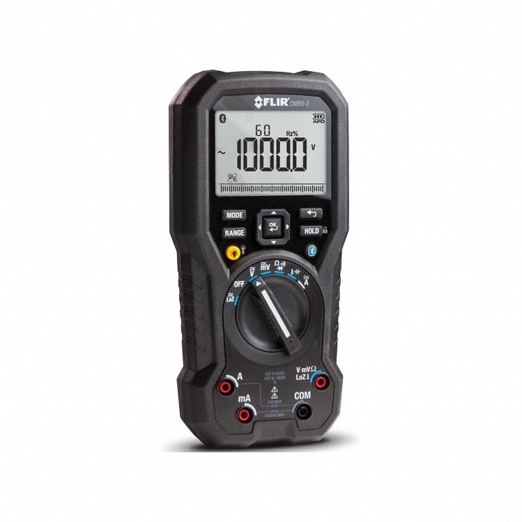 FLIR, TRMS, CAT III 1000V/CAT IV 600V, Digital Multimeter - 404PT0|DM93 ...