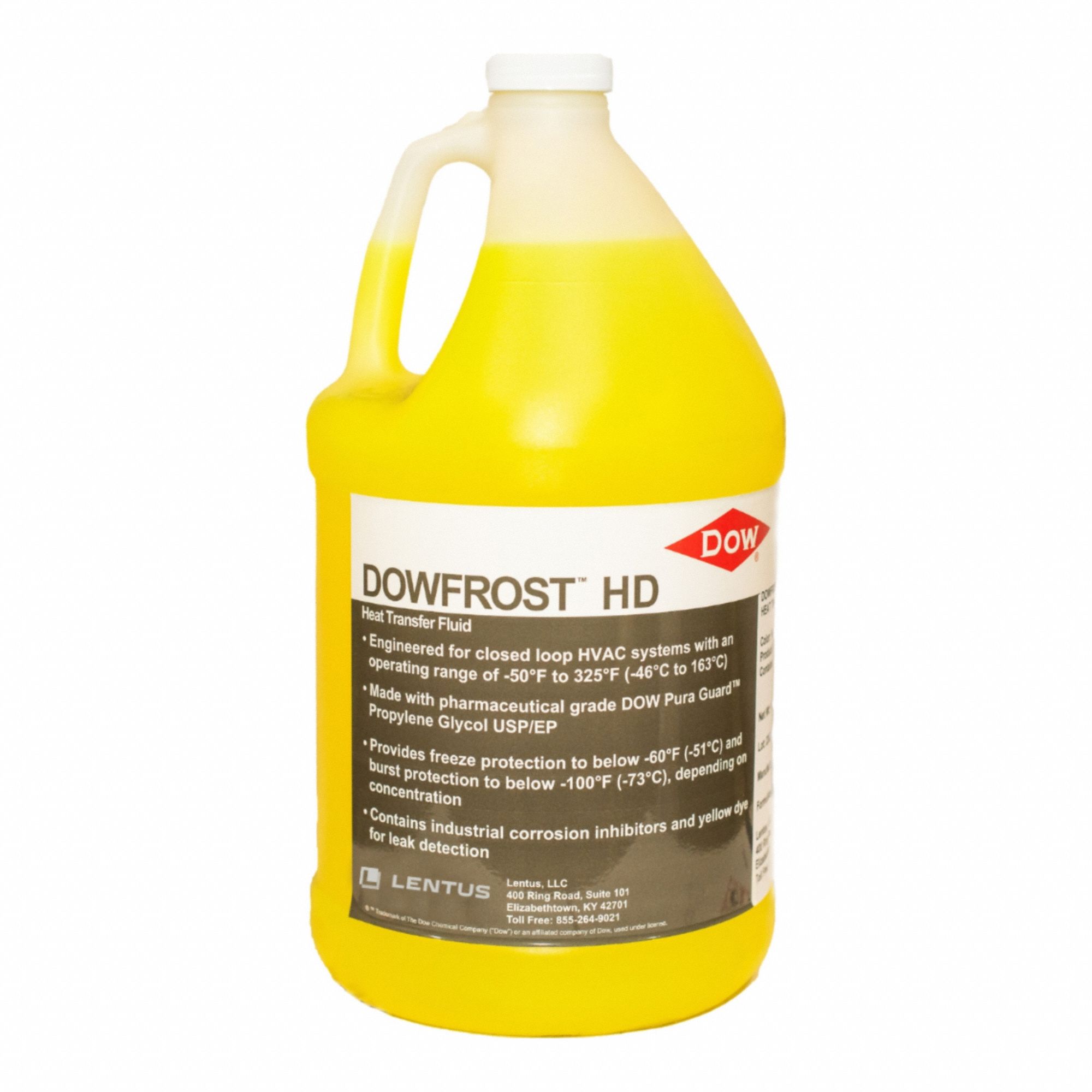 DOW FROST, DOWFROST™ HD, 94% Concentration, Freeze Protectant - 810A11|9992103 - Grainger