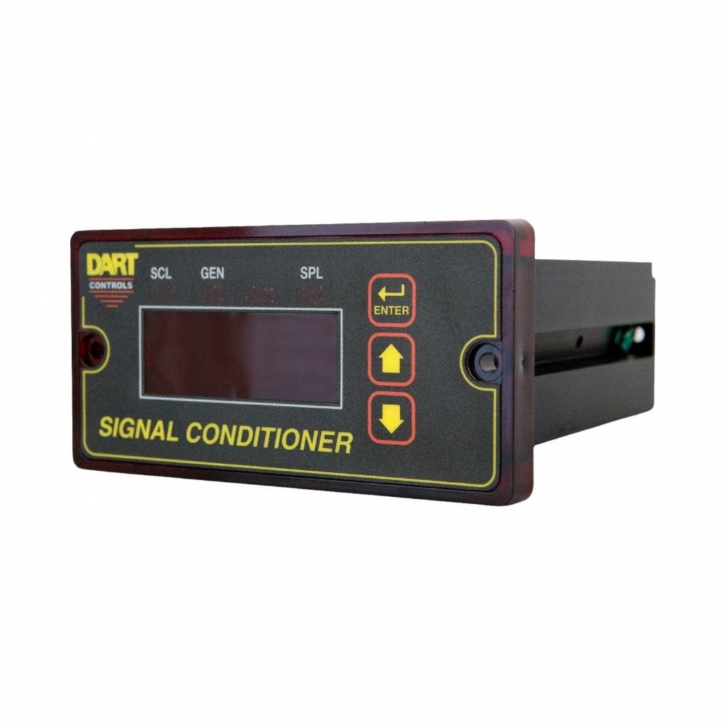 DART CONTROLS, DIN Rail Mounting, 5 in Overall Dp, Programmable Display ...