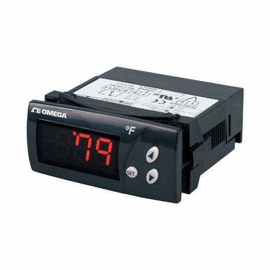 OMEGA, 0 Display Span - Min, 110 V AC, Temperature Panel Meter - 865DG5 ...