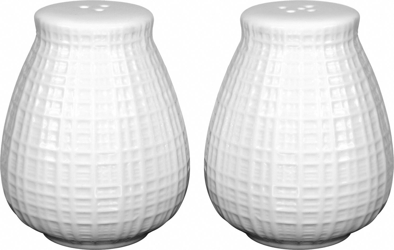 ITI, Porcelain, White, Salt and Pepper Shaker - 806R21|DR-101 - Grainger