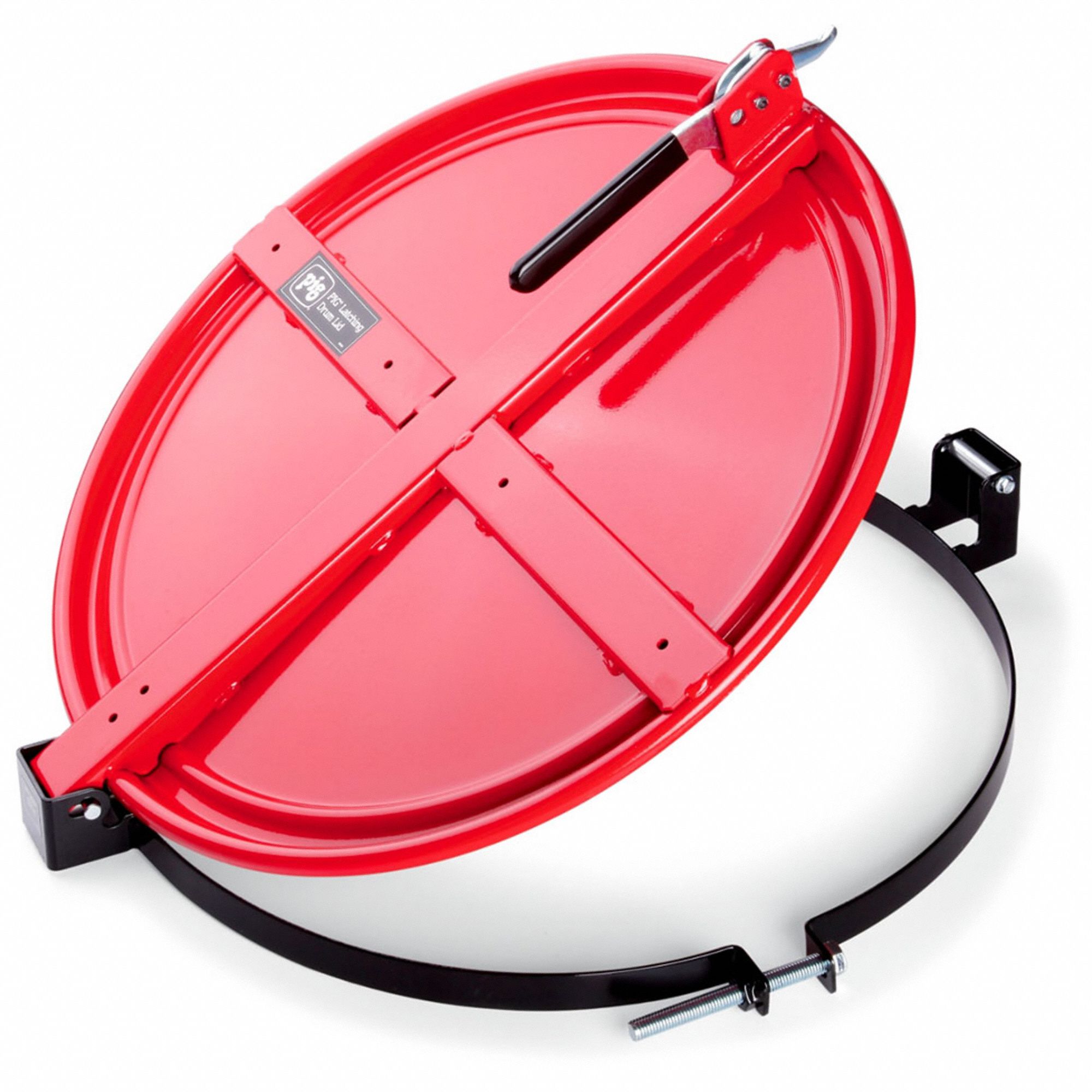 PIG Drum Lid: 23 1/2 in Outside Dia, For Open Head Steel Drums Drum ...