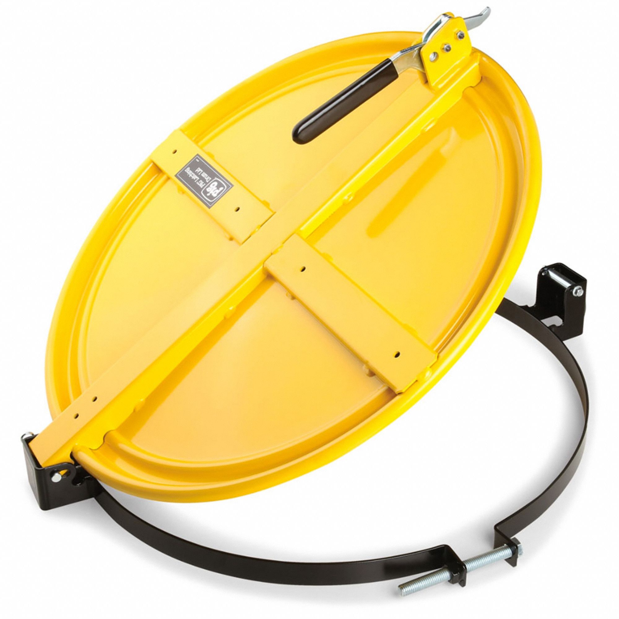 PIG Drum Lid: 23 1/2 in Outside Dia, For Open Head Steel Drums Drum ...