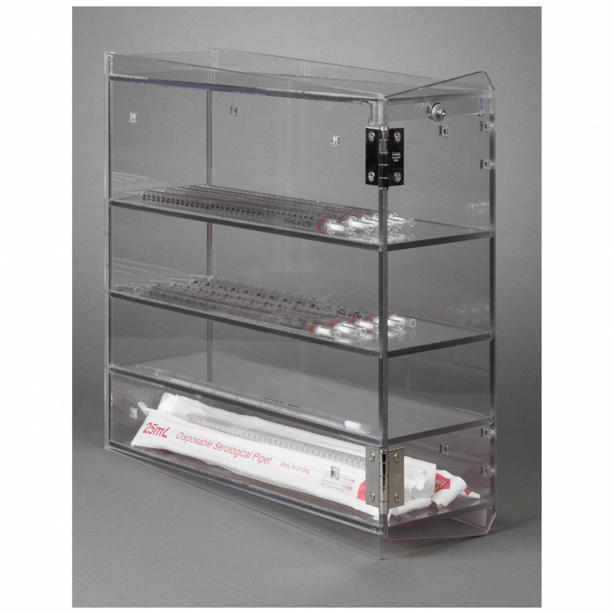 5 1/2 in Overall Wd, 16 1/4 in Overall Ht, Serological Pipette Holder ...