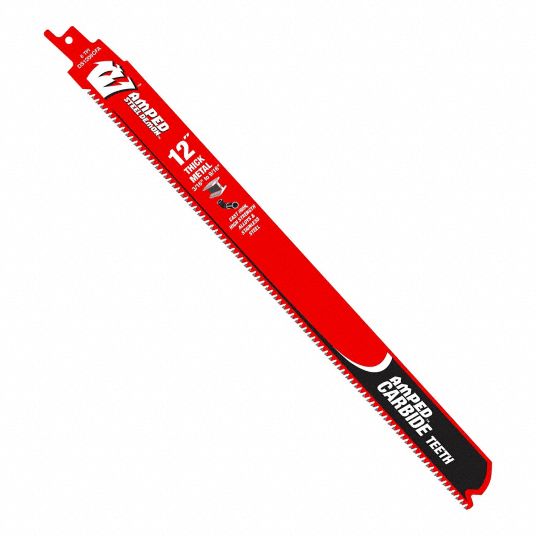 DIABLO, 8 Teeth per Inch, 0.05 in Blade Thick, Reciprocating Saw Blade ...