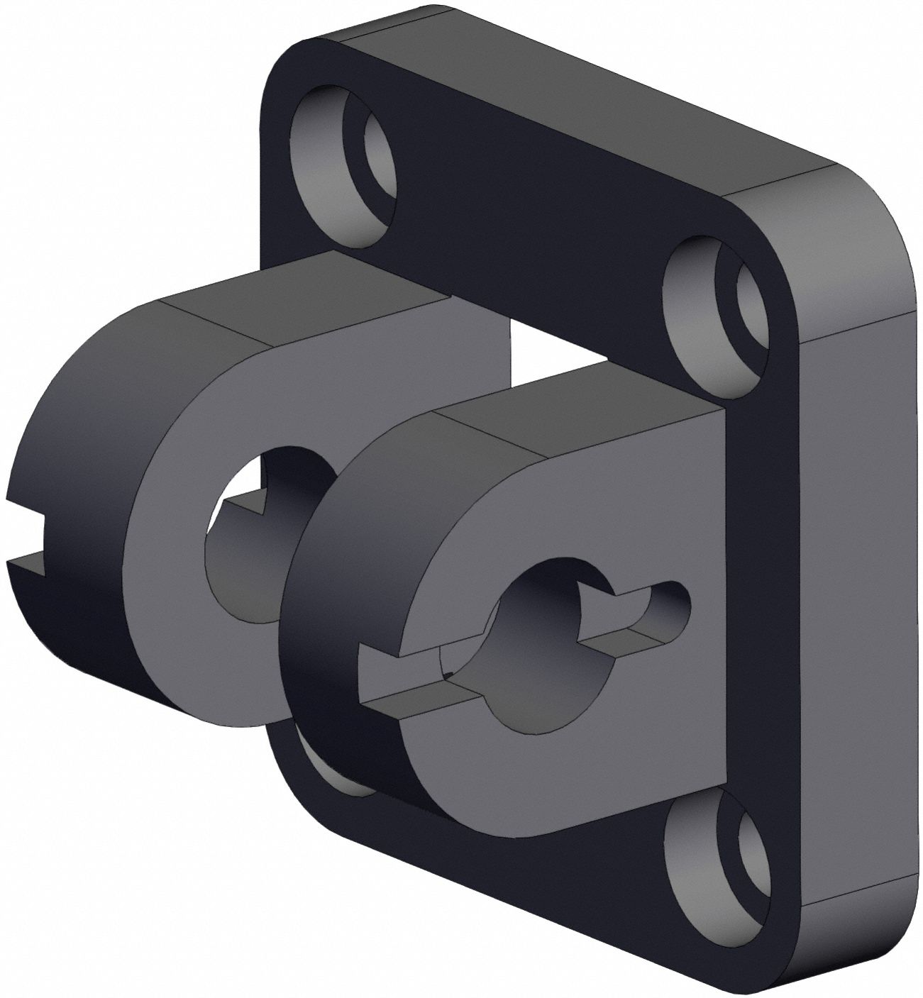 SMC, Clevis, Fits 40 mm Bore Dia, Mounting Bracket - 826GG5|DS5040 ...