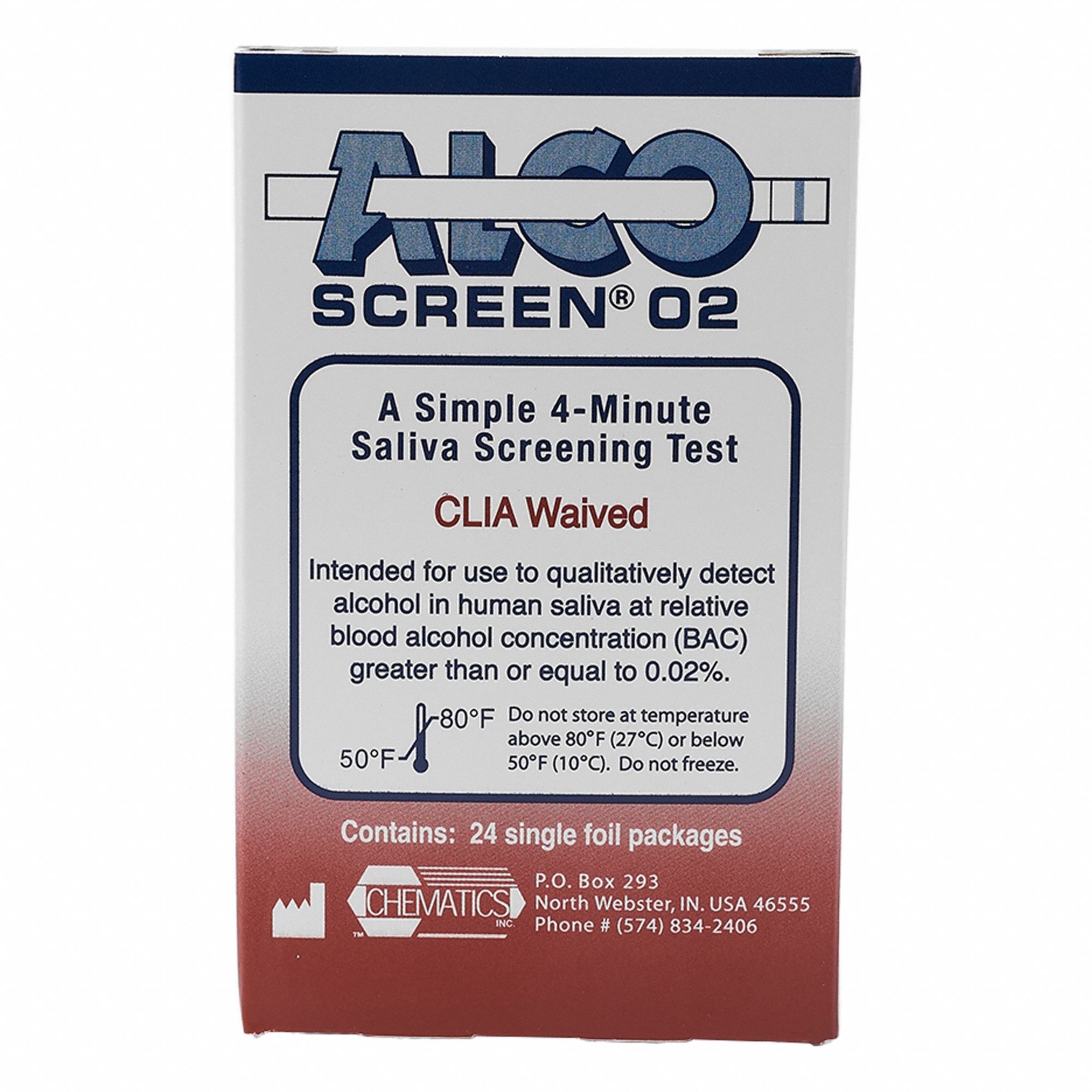 ALCOSCREEN, 288 Tests, Blood Alcohol Concentrations (BAC), Saliva ...