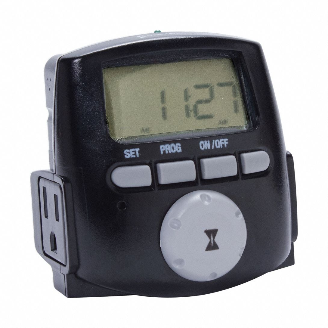 INTERMATIC, Digital, Outdoor, Plug-In Timer - 710N36|DT200LT - Grainger