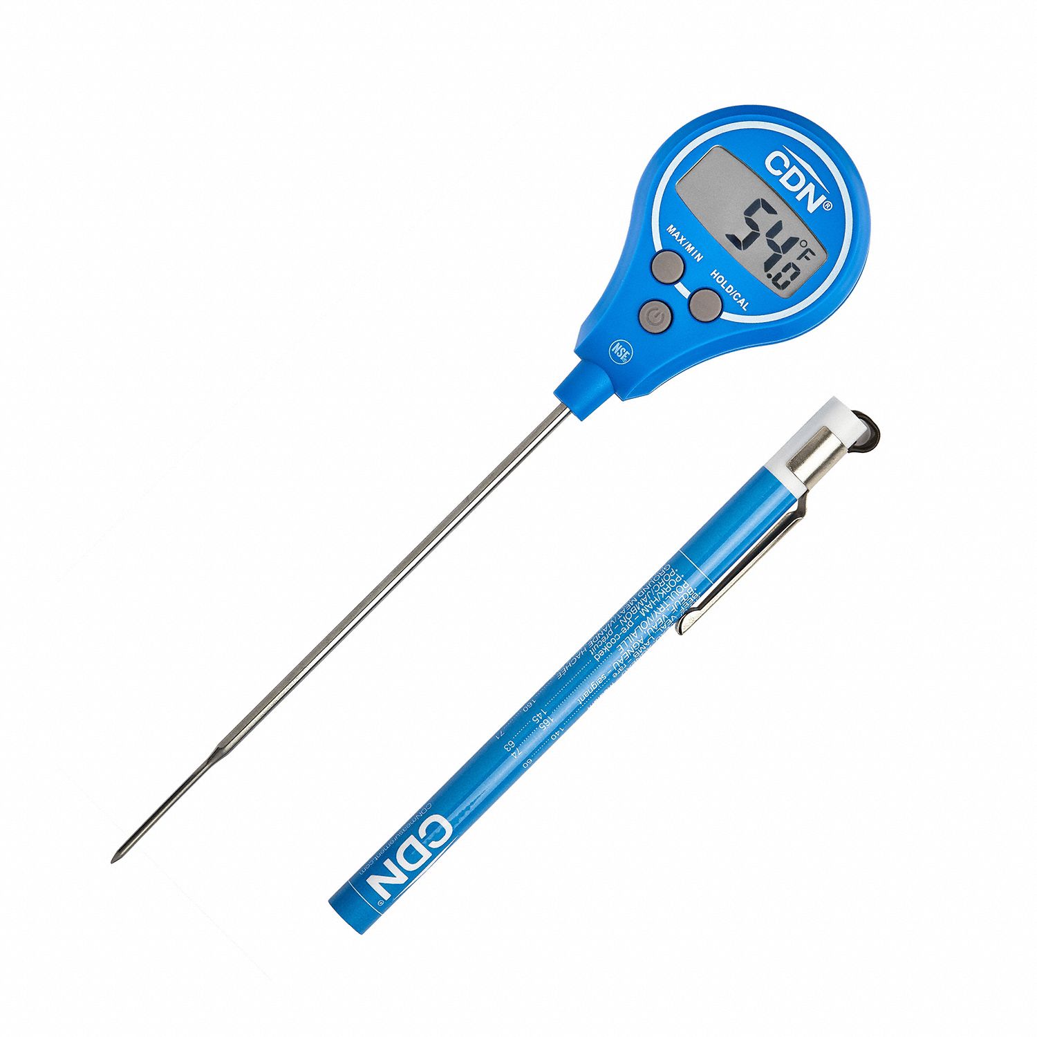 CDN, Food Safety, LCD, Lollipop Thermometer - 817PZ4|DTL572-B - Grainger