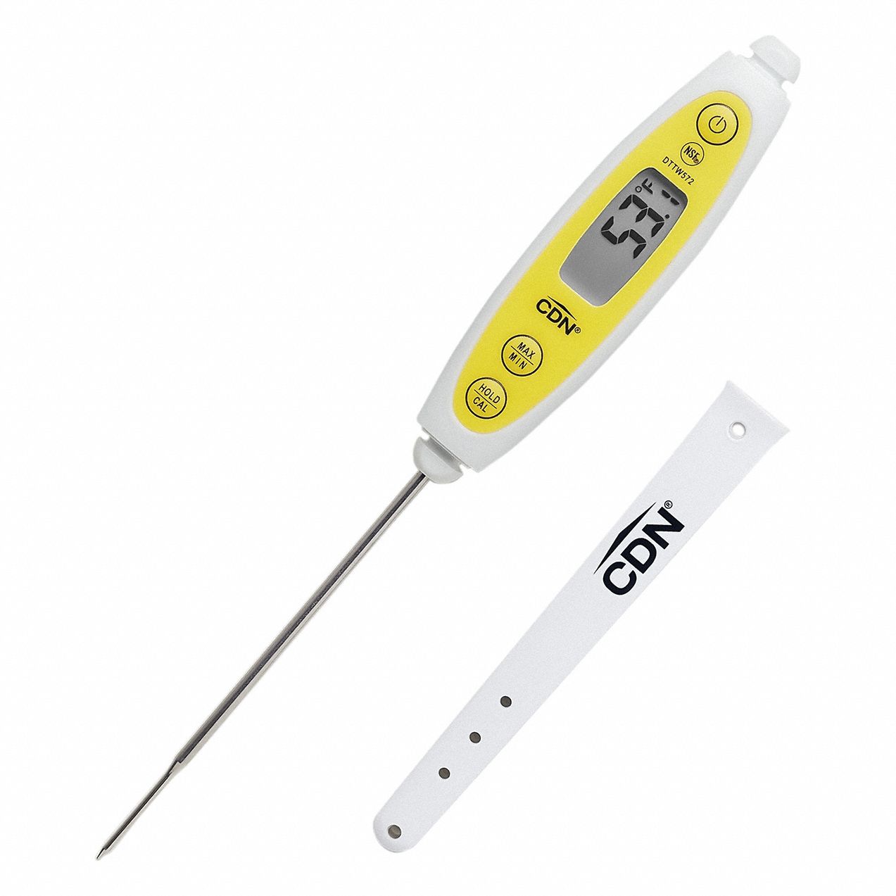 CDN, Food Safety, LCD, Waterproof Thermometer - 817PZ0|DTTW572 - Grainger