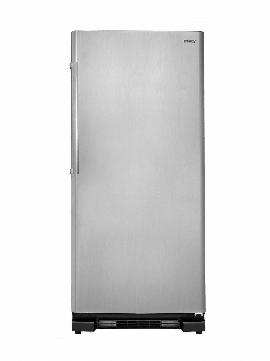 DANBY, Silver, 16.7 cu ft Capacity, Upright Freezer - 851GF7 ...