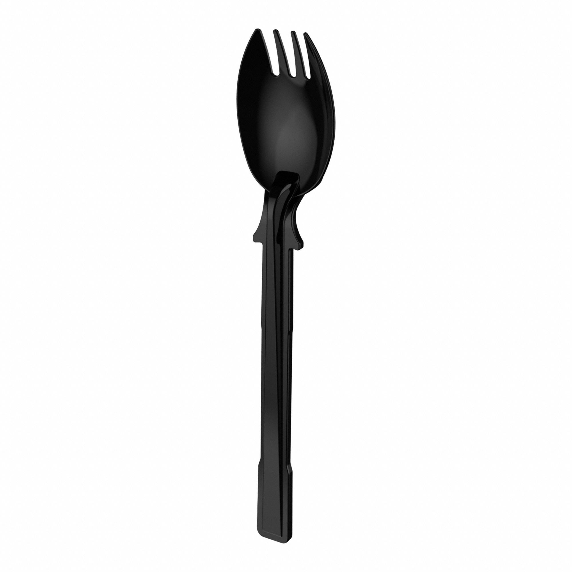 DIXIE, Black, Medium Wt, Disposable Spork - 860A12|DUSSPR5 - Grainger