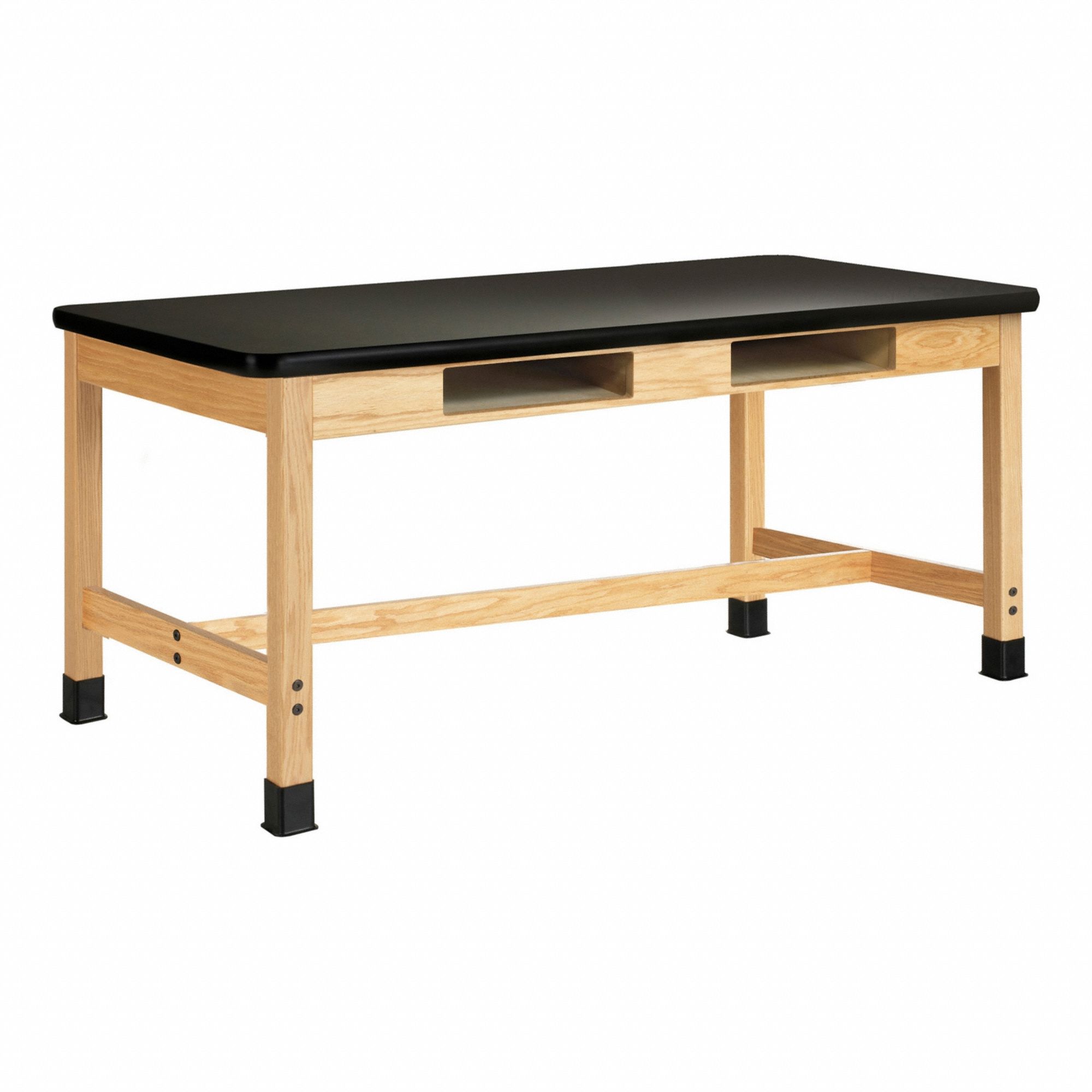 30 in Overall Wd, 42 in Overall Ht, Wooden Leg Tables with Compartments ...