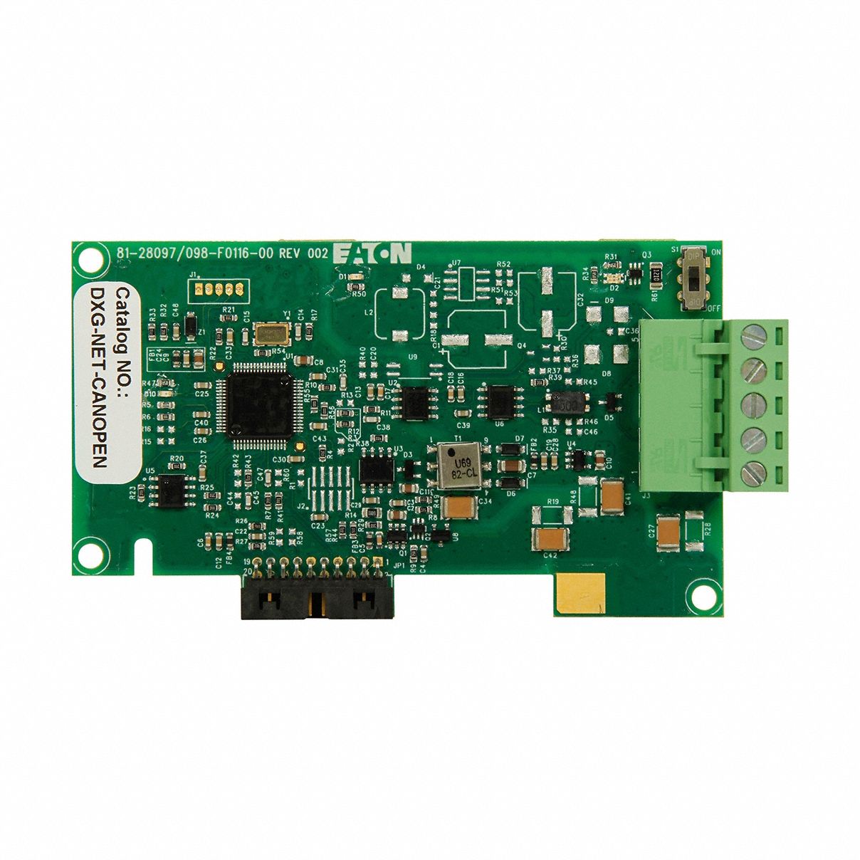 EATON, DXG-NET-CANOPEN, Communication Card - 825AE4|DXG-NET-CANOPEN ...