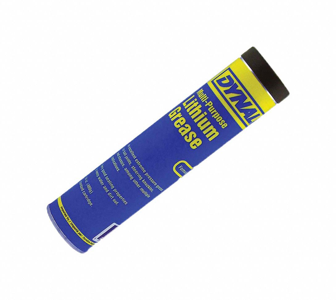 DYNALINE REGULAR GREASE CARTRIDGE,14 OZ,PK10 - Multipurpose Greases ...