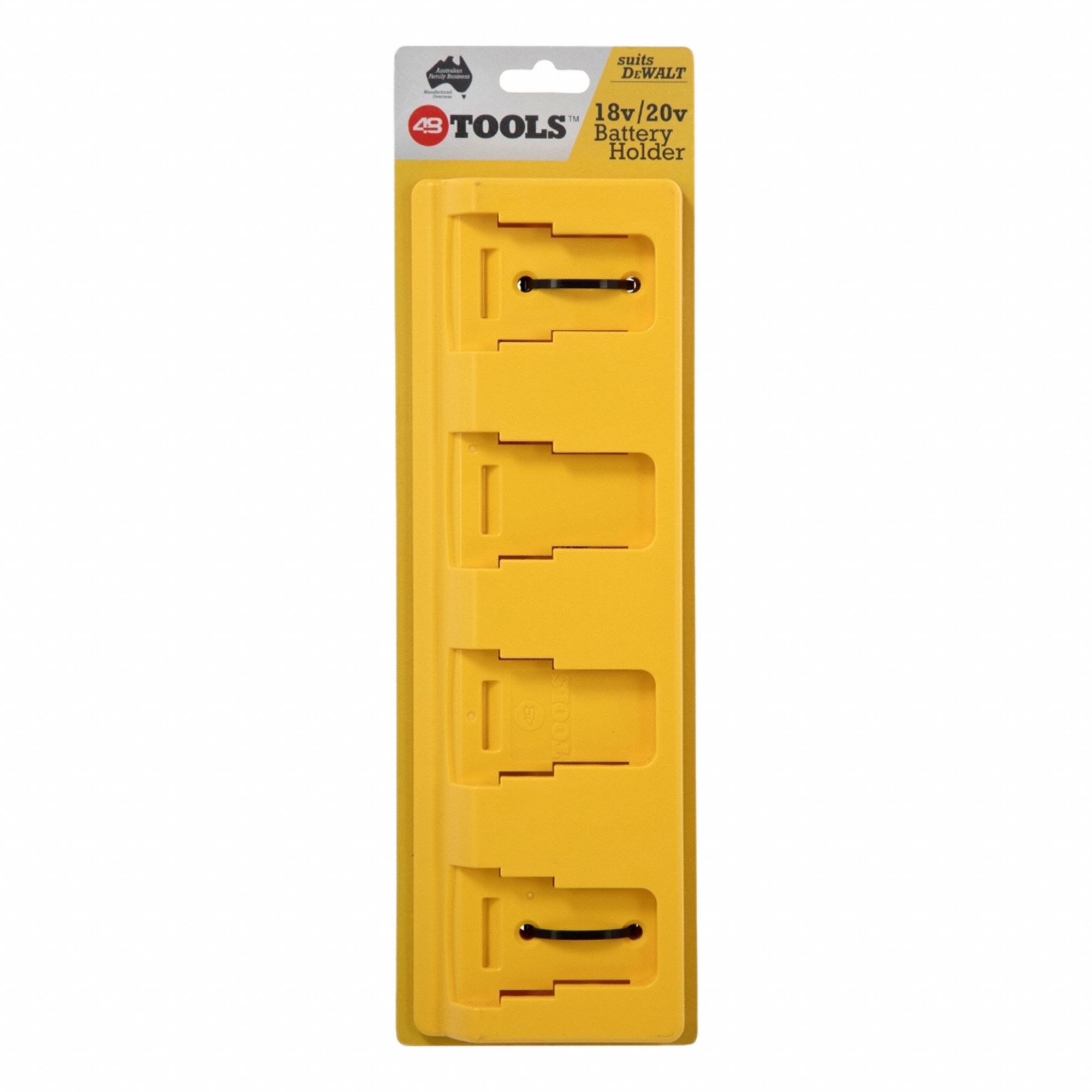 48 TOOLS, Battery Holder, For 20 V Battery Volt, Battery Holder ...