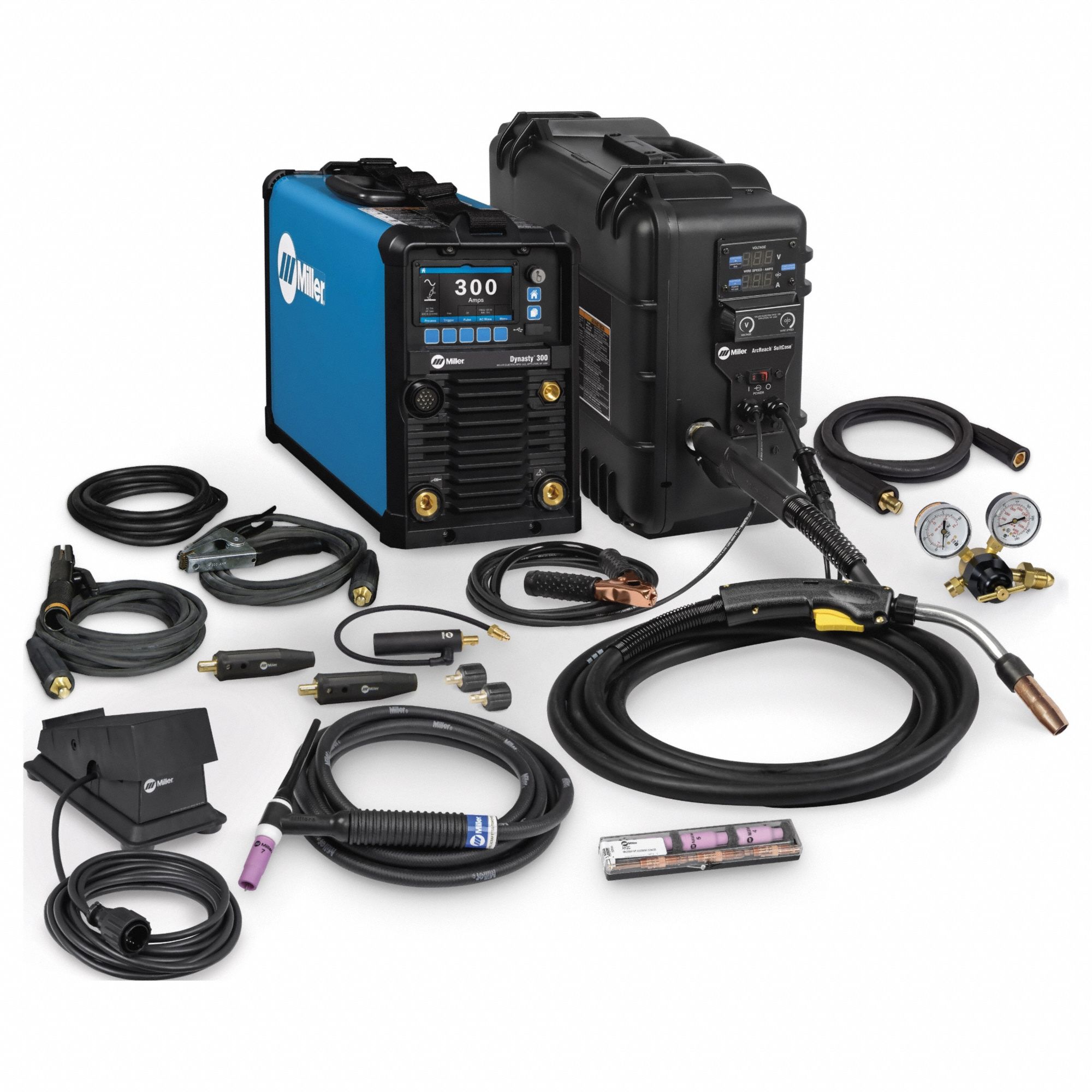 MILLER ELECTRIC, Dynasty 300 Multiprocess, AC/DC, Multiprocess Welding ...