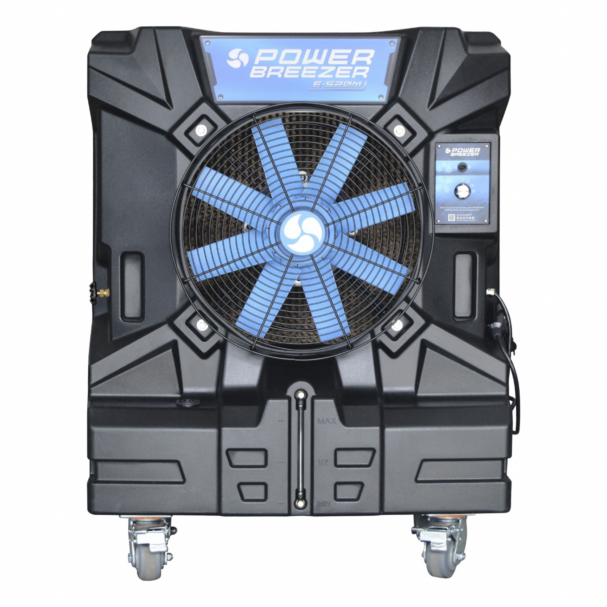 POWER BREEZER, 1,332 sq ft, 5-15P, Portable Evaporative Cooler - 819RX0 ...