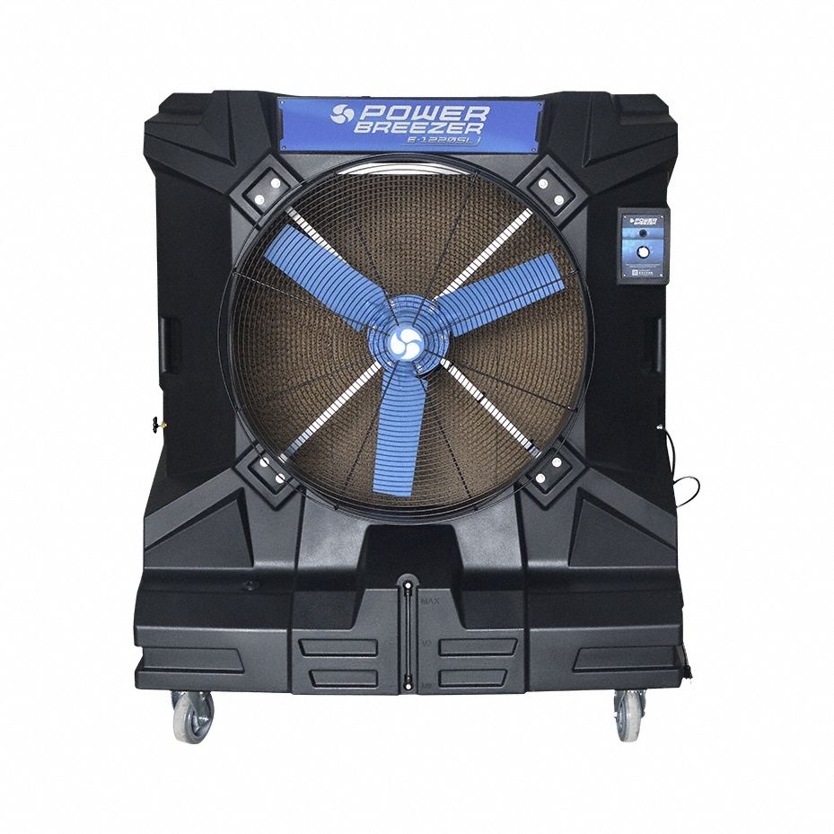 POWER BREEZER, 3,125 sq ft, 5-15P, Portable Evaporative Cooler - 819RX2 ...