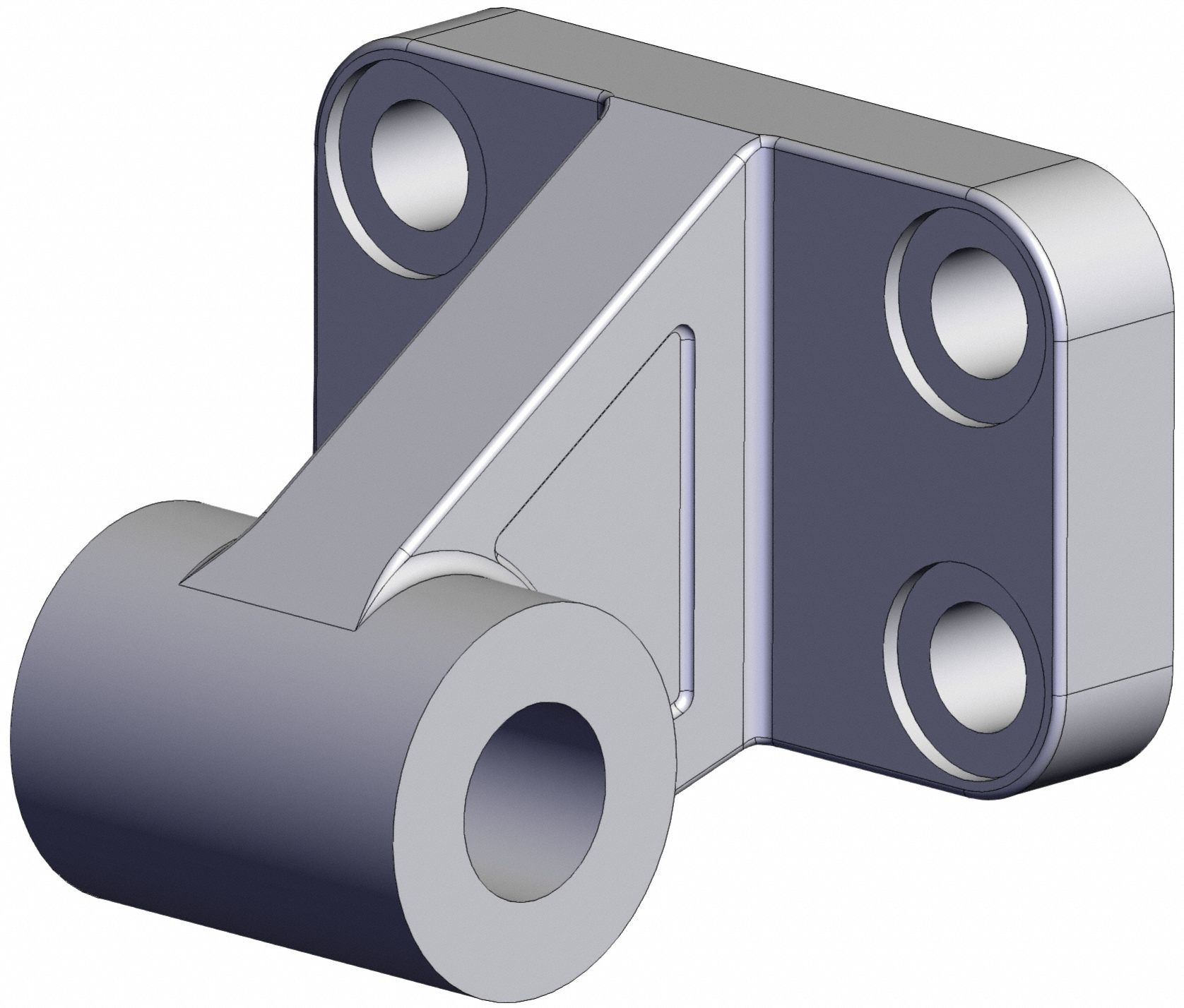 SMC, Clevis/Pivot Bracket, Fits 32 mm Bore Dia, Mounting Bracket ...