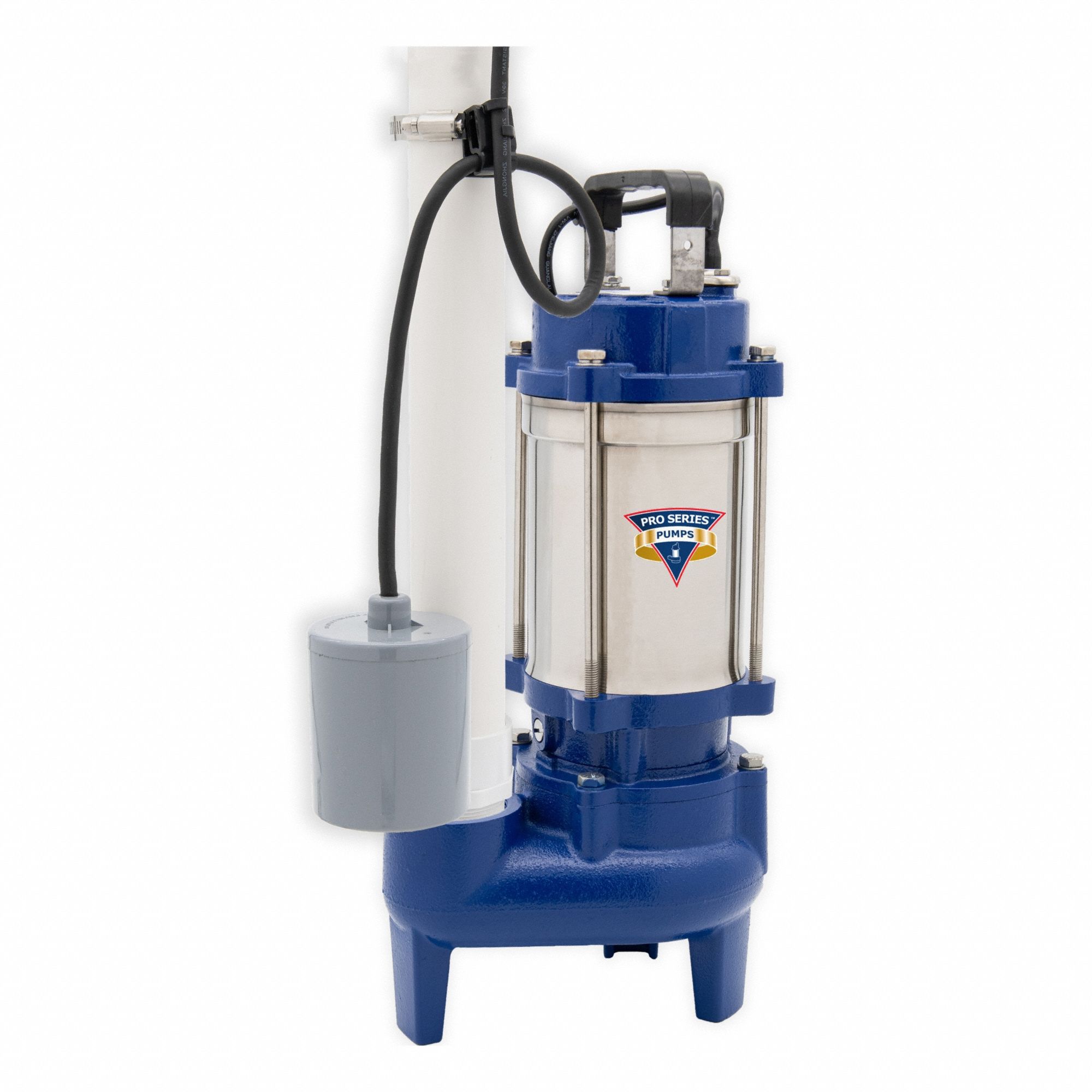 PRO SERIES PUMPS, Cast Iron, Single Phase, Sewage Ejector Pump - 858XG2 ...