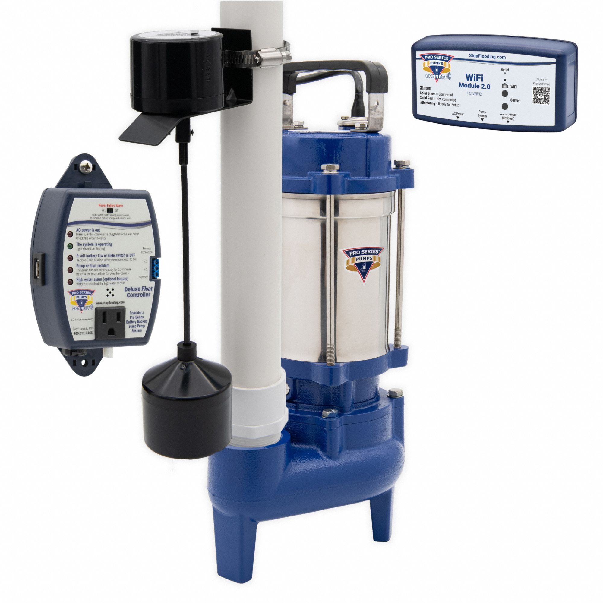 PRO SERIES PUMPS, Cast Iron, Single Phase, Sewage Ejector Pump - 858XG4 ...