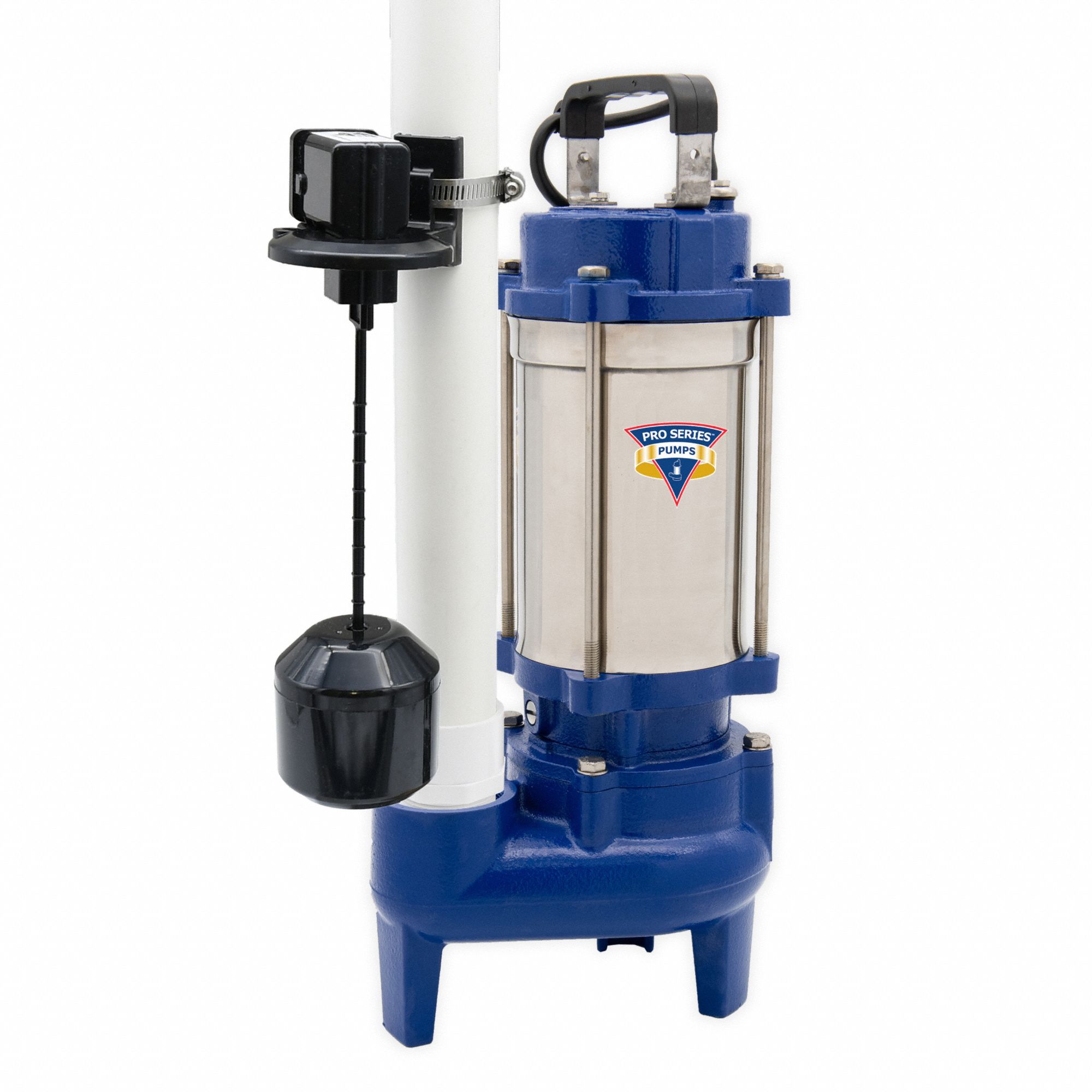 PRO SERIES PUMPS, Cast Iron, Single Phase, Sewage Ejector Pump - 858XH1 ...