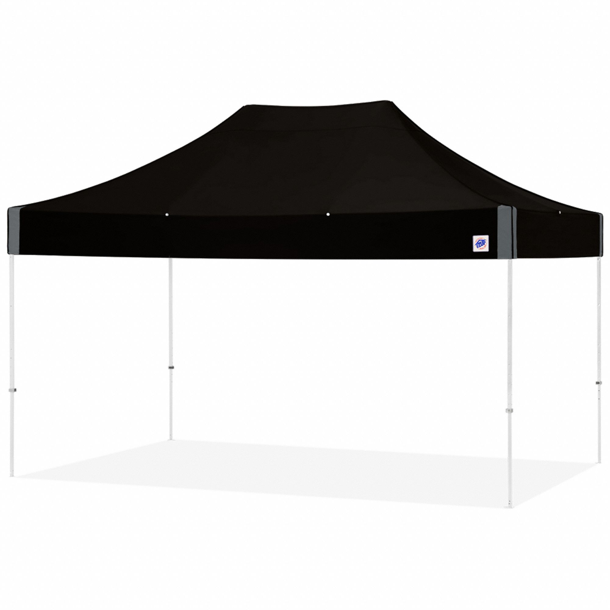 E-Z UP, 15 ft Overall Lg, 10 ft Overall Wd, Canopy Tent - 800HZ8 ...