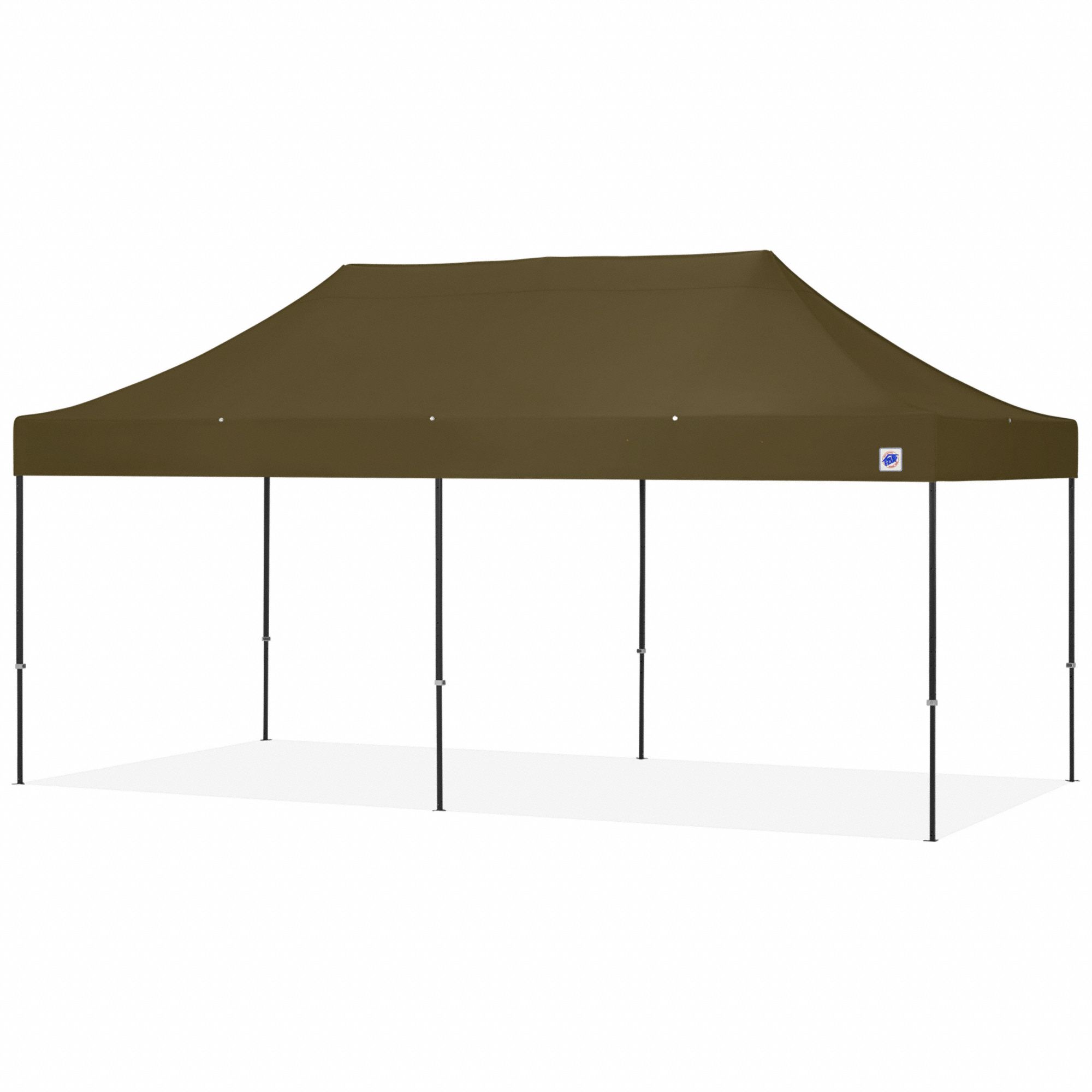 E-Z UP, 20 ft Overall Lg, 10 ft Overall Wd, Canopy Tent - 800J05 ...