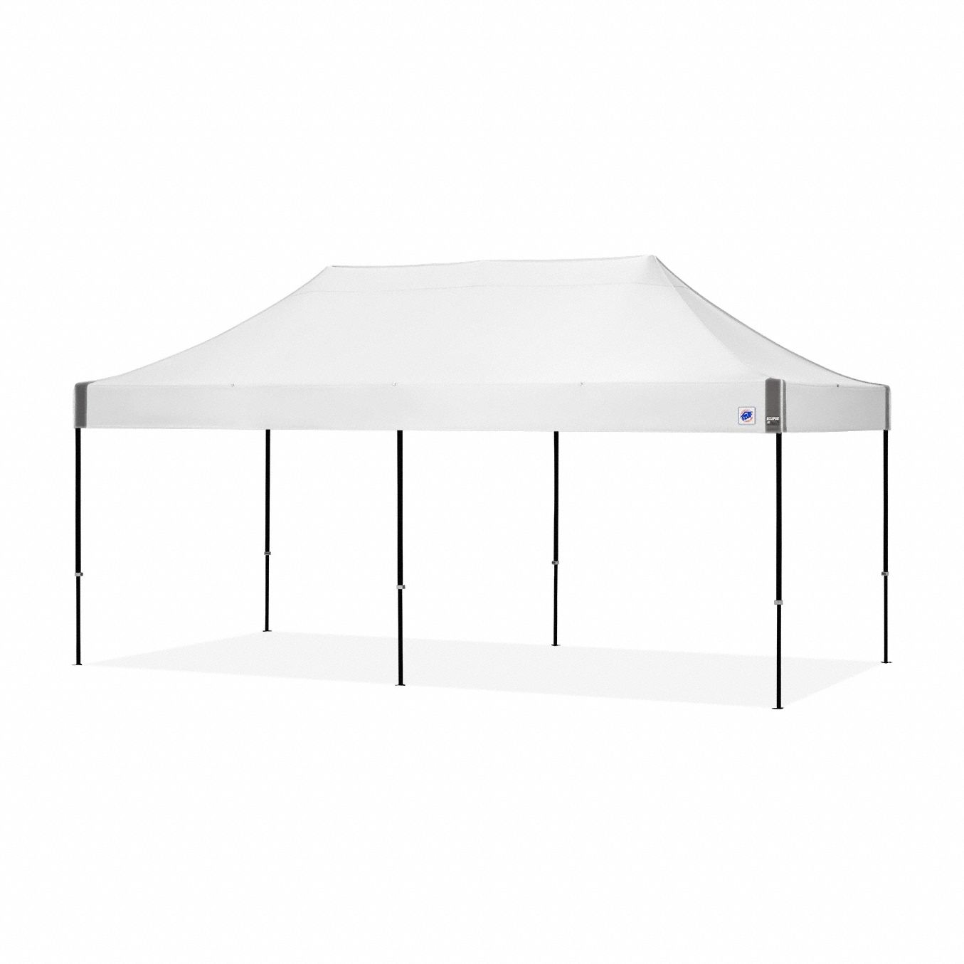 E-Z UP, 20 ft Overall Lg, 10 ft Overall Wd, Canopy Tent - 643P27 ...
