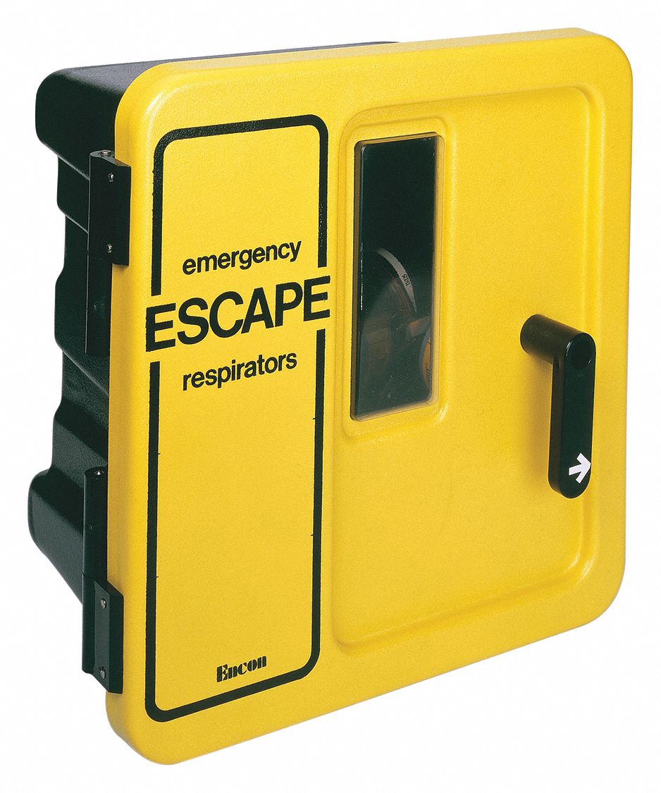 ENCON UTILITY RESPIRATORY WALL CASE, MINI SIZE, ABS PLASTIC/ACRYLIC, HI ...
