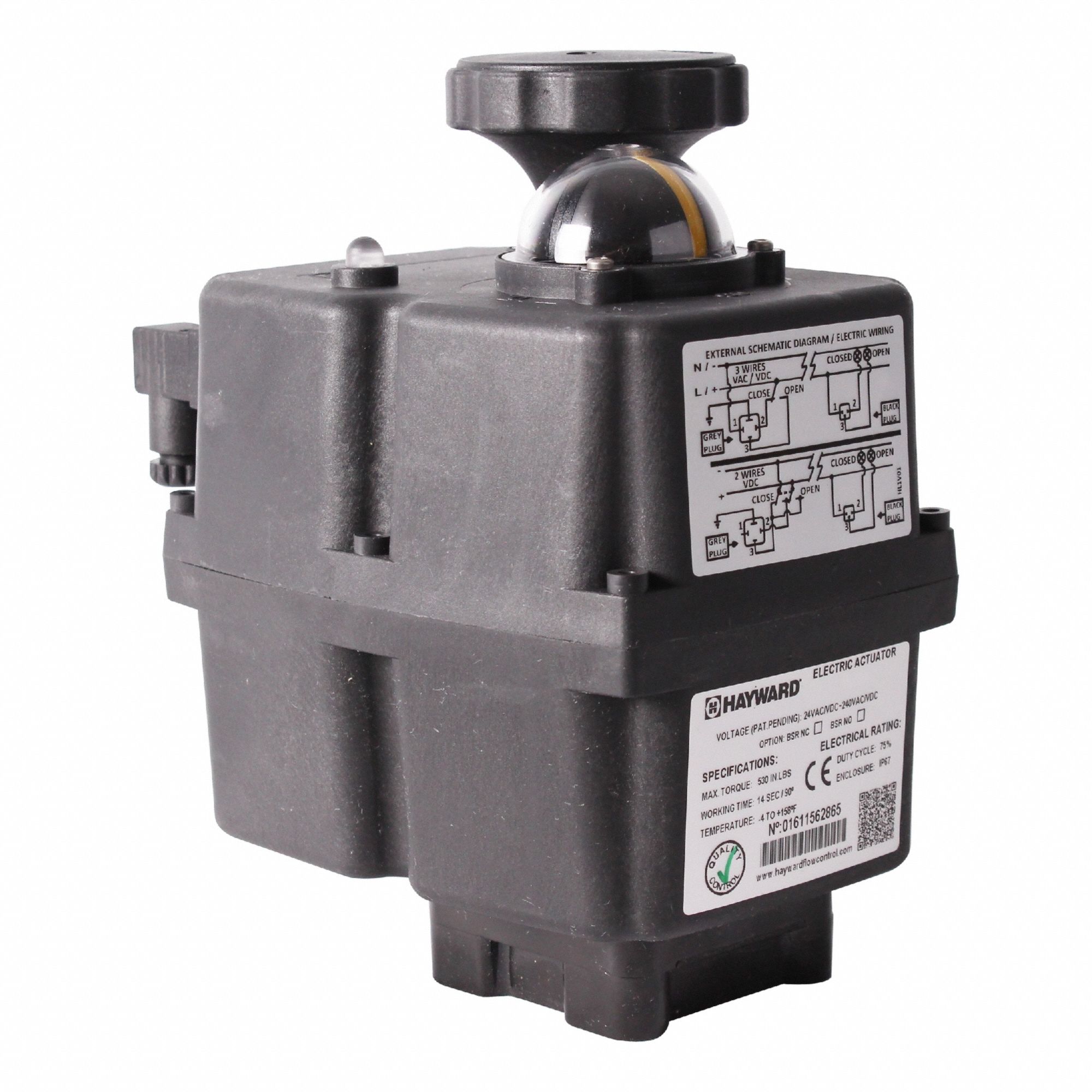 HAYWARD, Proportional, 24 to 265V AC/DC, Electric Valve Actuators ...