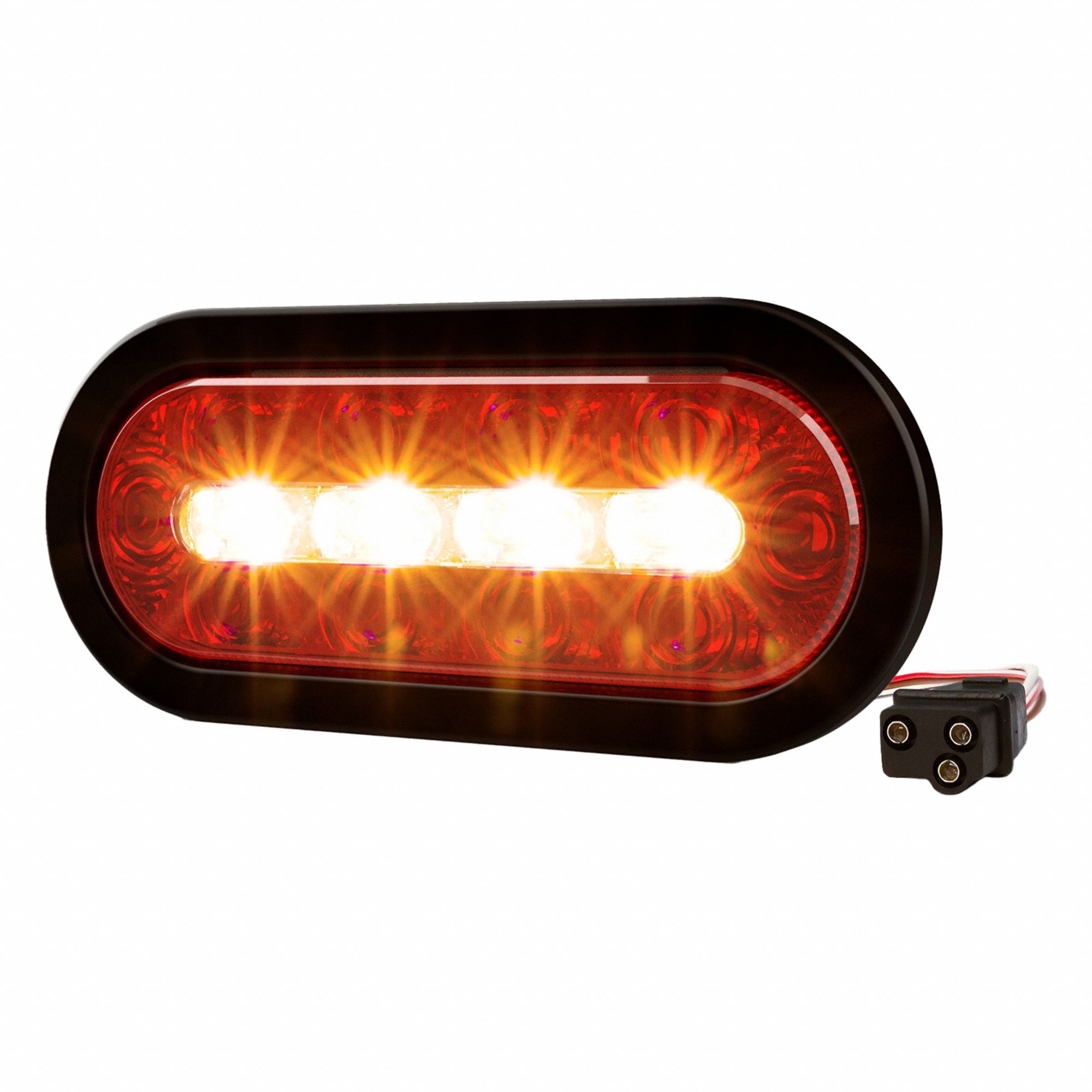 ECCO, Combo Warning and Directional Light, Amber/White, Warning Light ...