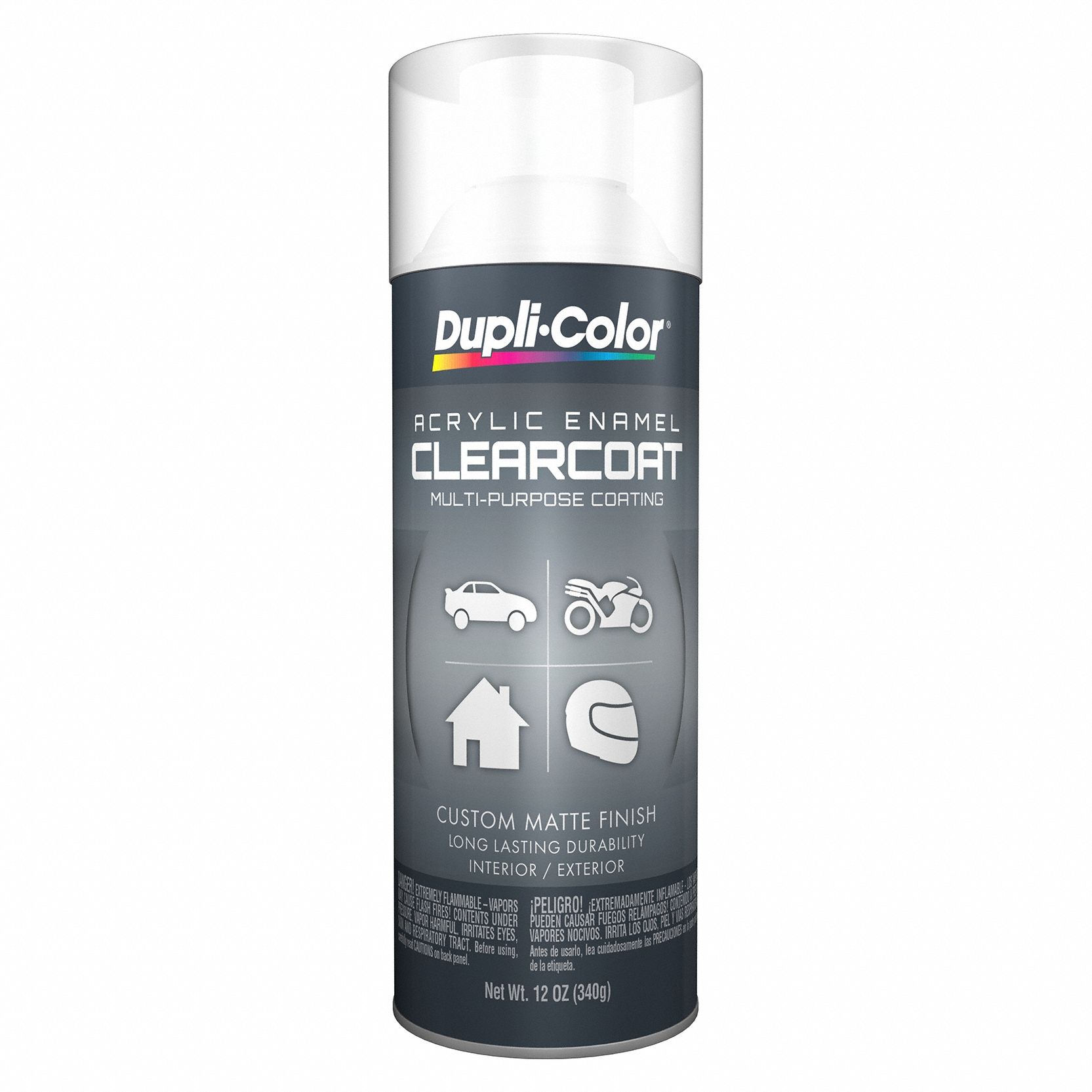 DUPLI-COLOR, Gen Purpose, Clear, Automotive Coating - 801H24|EDA169307 ...