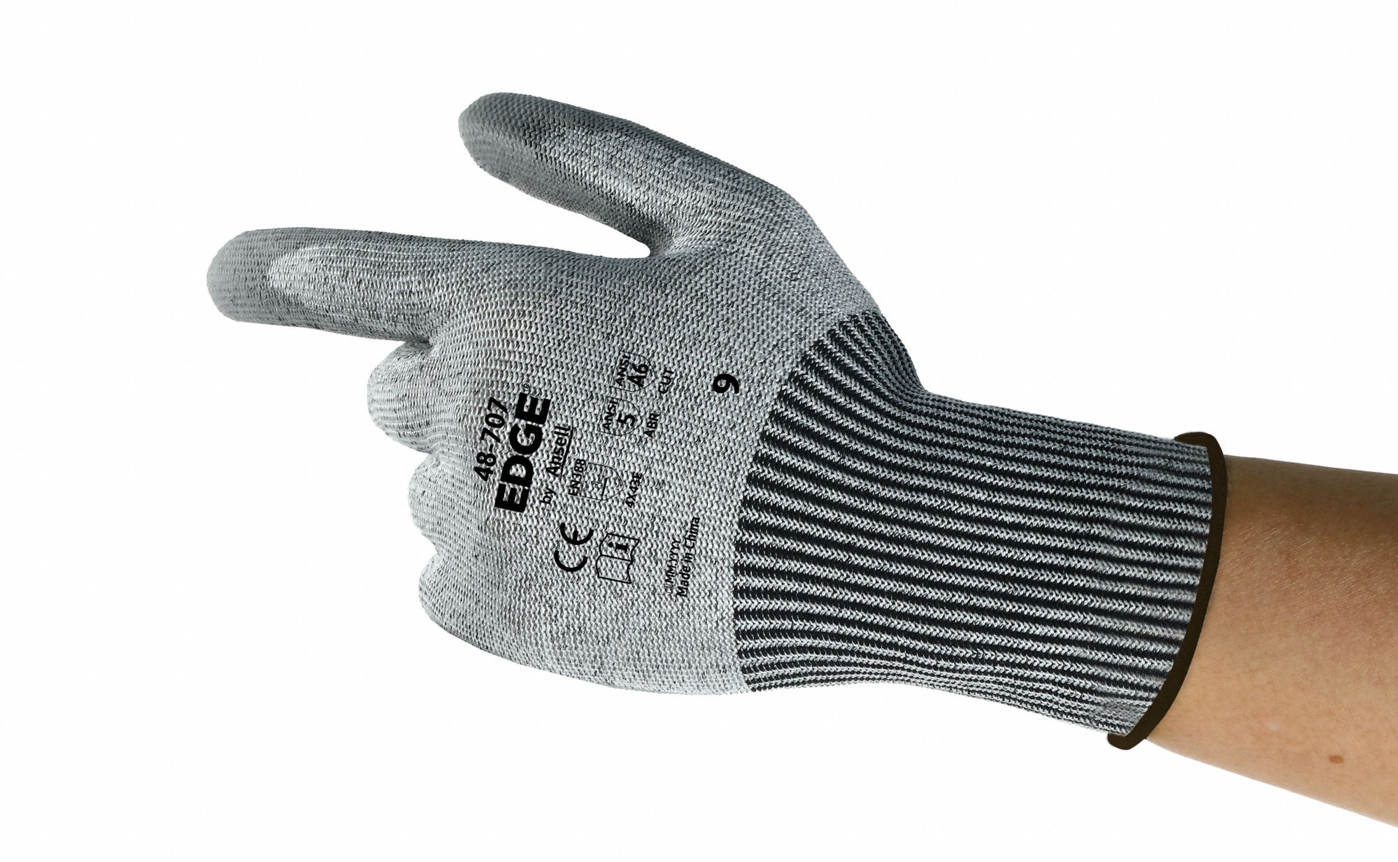 EDGE, S ( 7 ), ANSI Cut Level A6, Knit Gloves - 824KH3|48707 - Grainger