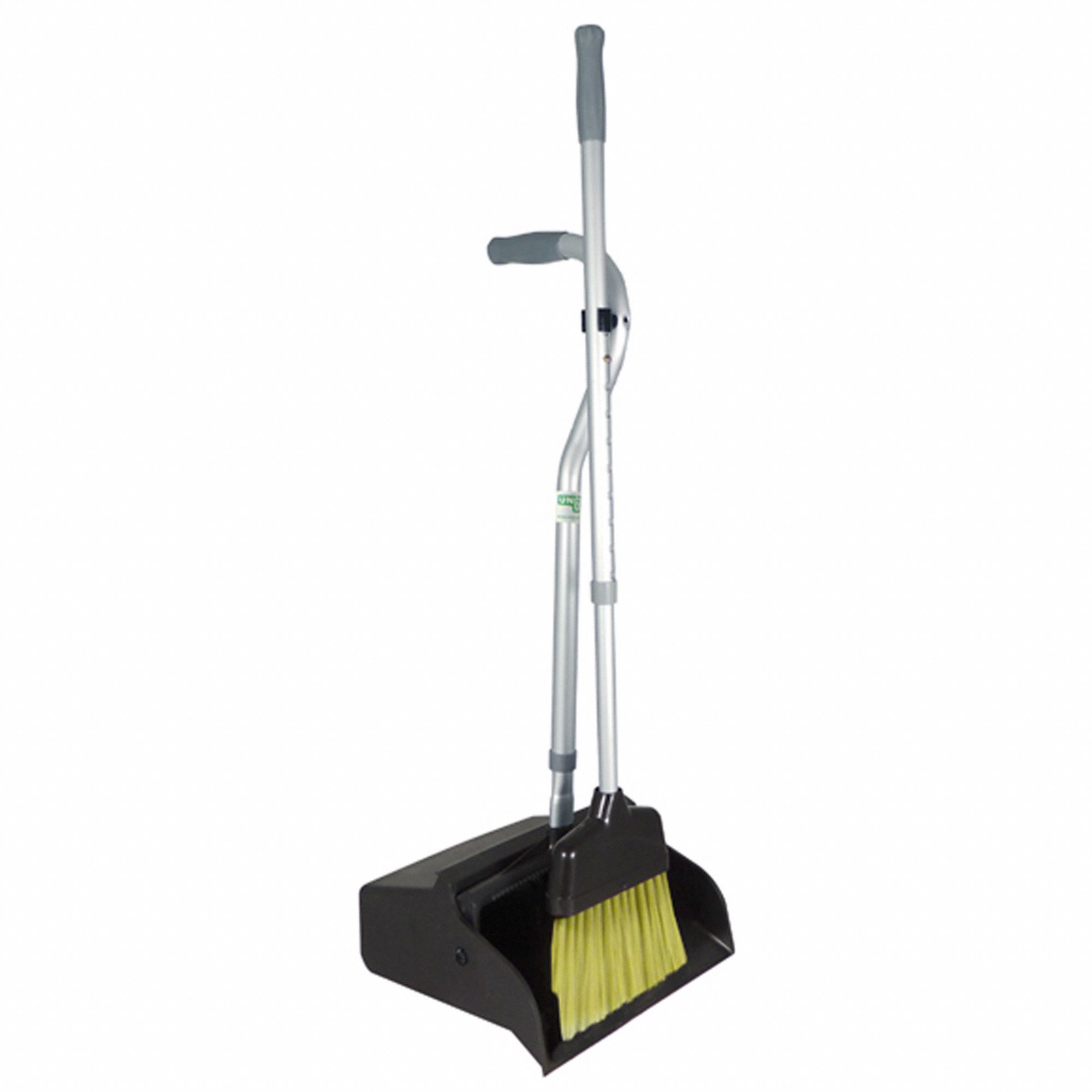 UNGER Telescopic Handle Dust Pan with Broom: 33 in Broom Handle Lg ...