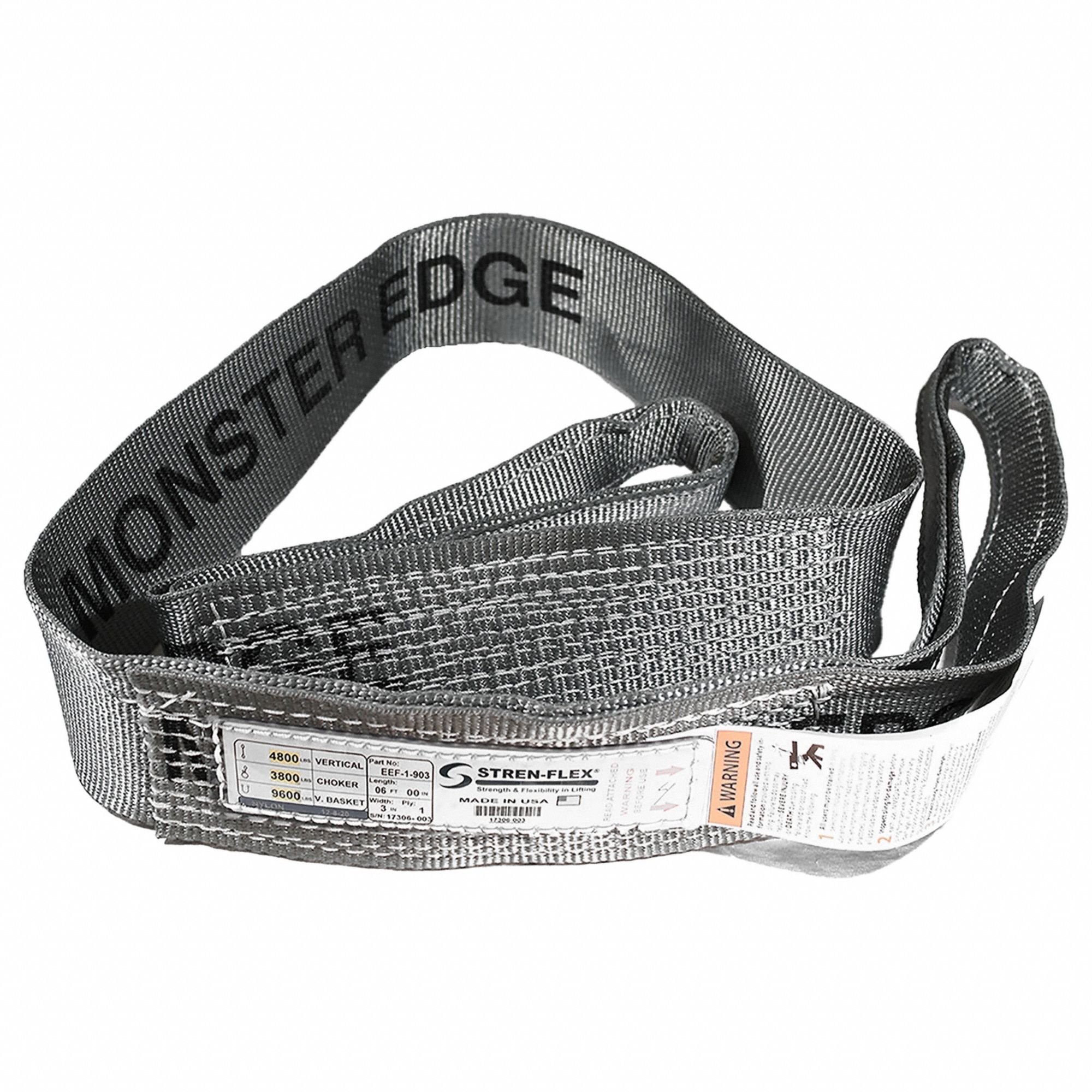 STREN-FLEX, Type 3, Nylon, Web Sling - 816K02|EEF-1-903ME-20 - Grainger