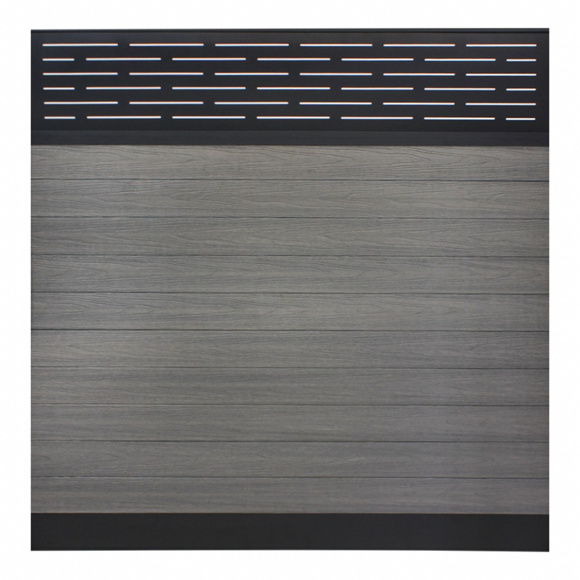 EUROFENCE, Lattice Top Topper, Gray, Privacy Fence - 835M49|EF 03400 ...