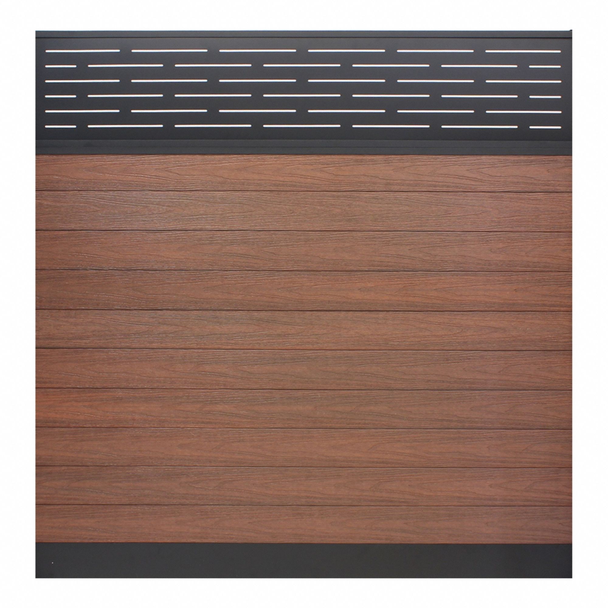 EUROFENCE, Lattice Top Topper, Black, Privacy Fence - 835M51|EF 03402 ...