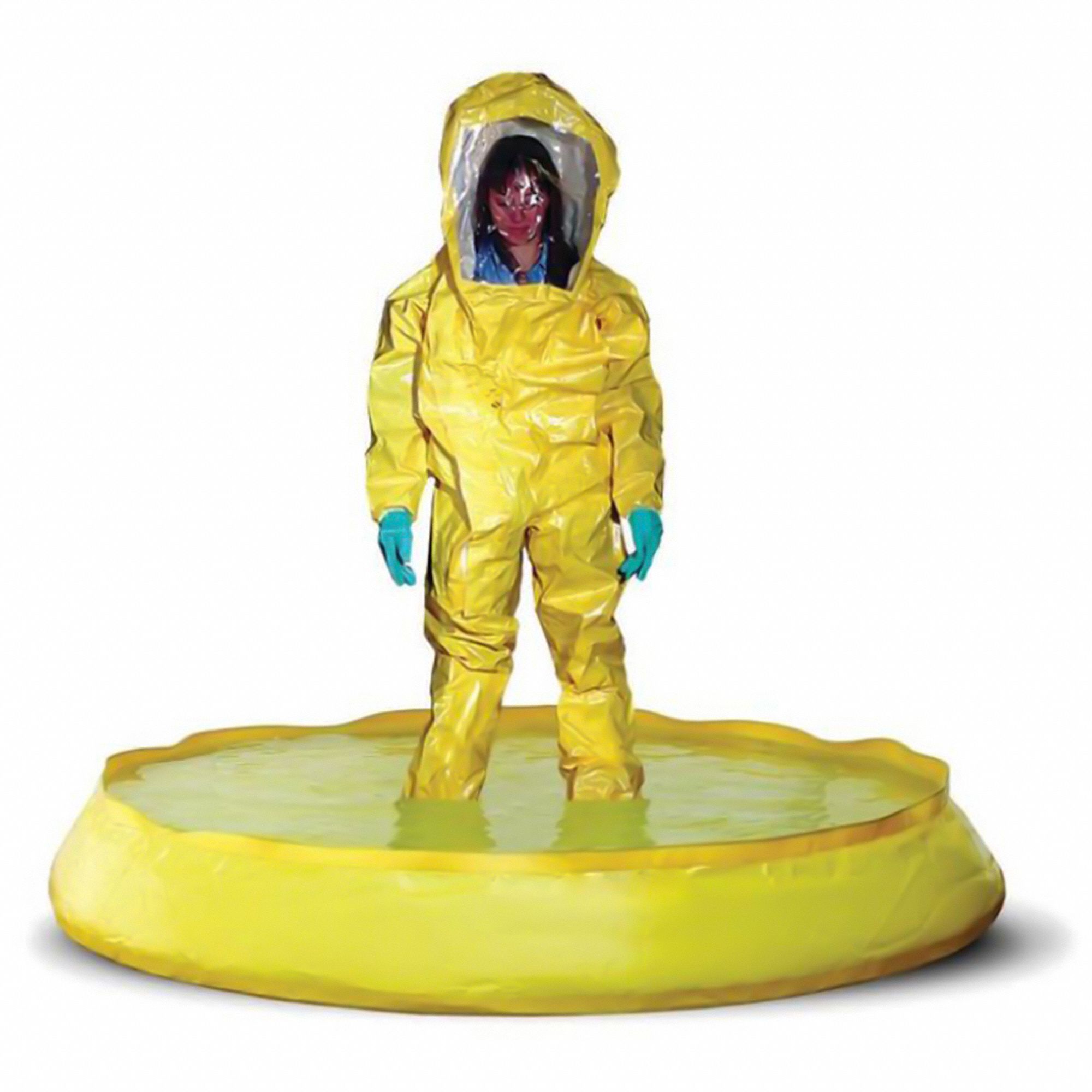 EAGLE CONTAINMENT POOL, HAZMAT, LIGHTWEIGHT, 100 GAL CAP, YELLOW, 48 X ...