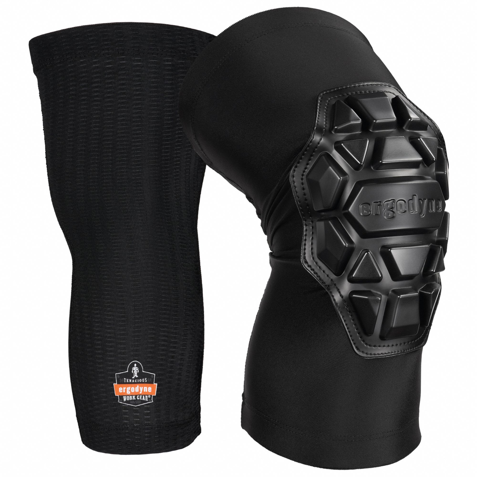 PROFLEX BY ERGODYNE KNEE PADS,FOAM CAP,BLACK,L/XL,PR - 5589 - EGO18552 ...