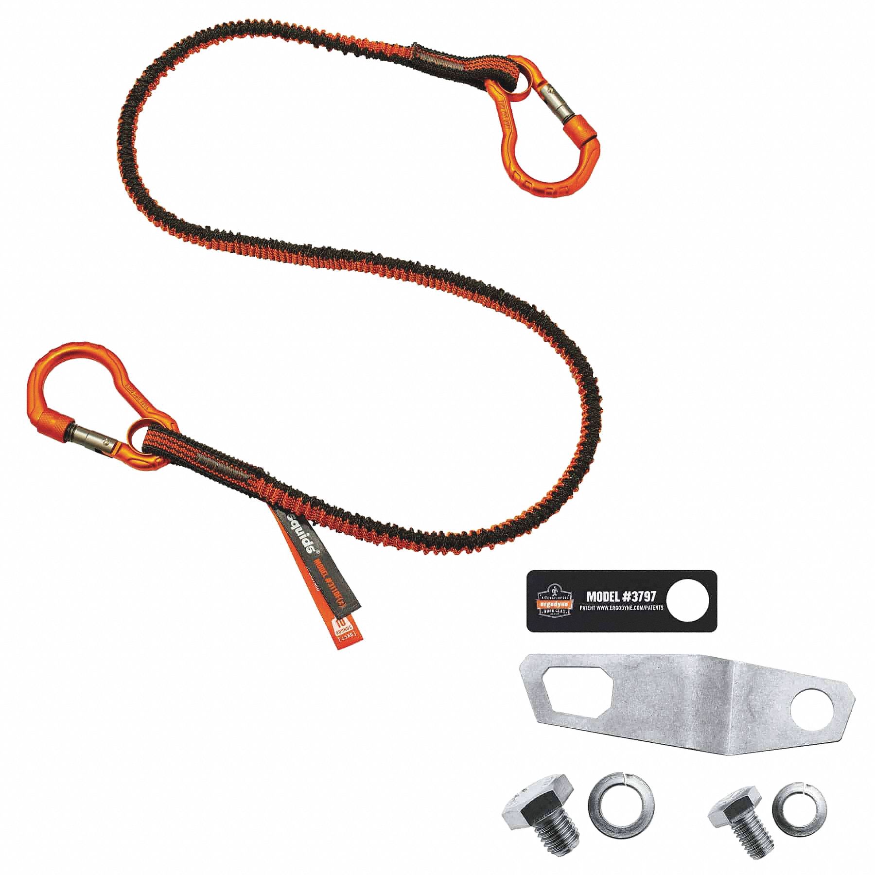 ERGODYNE, Elastic Tether, Power Tool Bracket Attachment, Tool Tethering ...