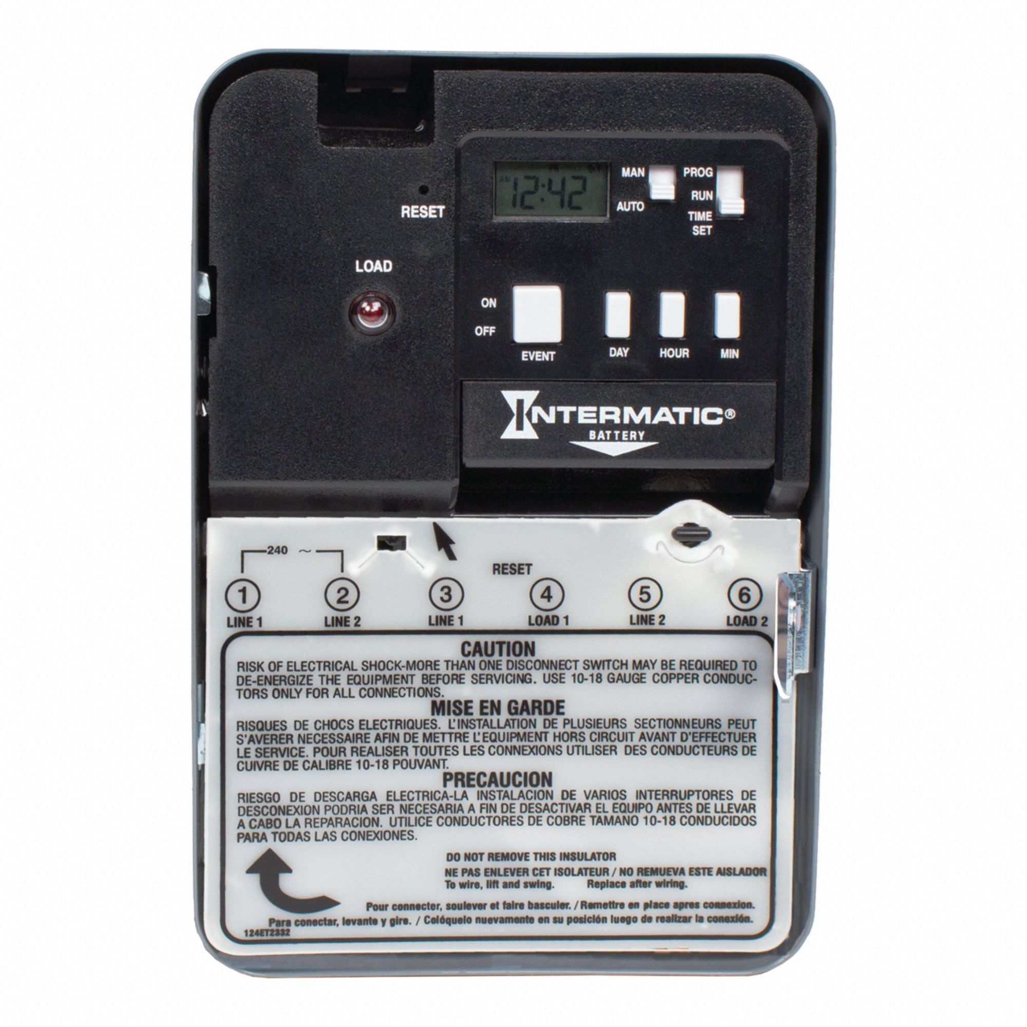 INTERMATIC, 7 day, Not Astronomic, Electronic Timer - 4WZ08|EH40 - Grainger
