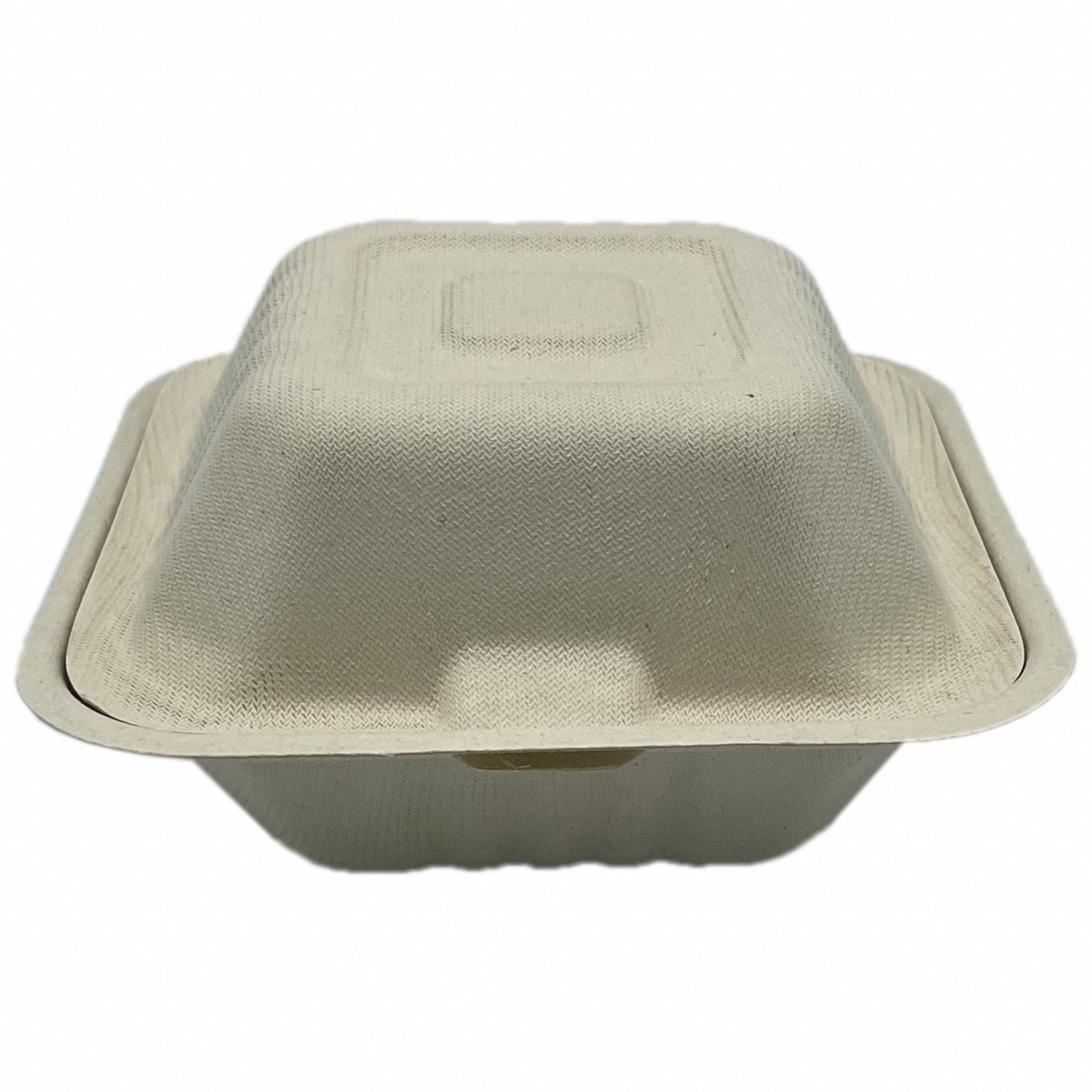 Ivory, Hinged Lid Container Container, Disposable Carry-Out Food ...