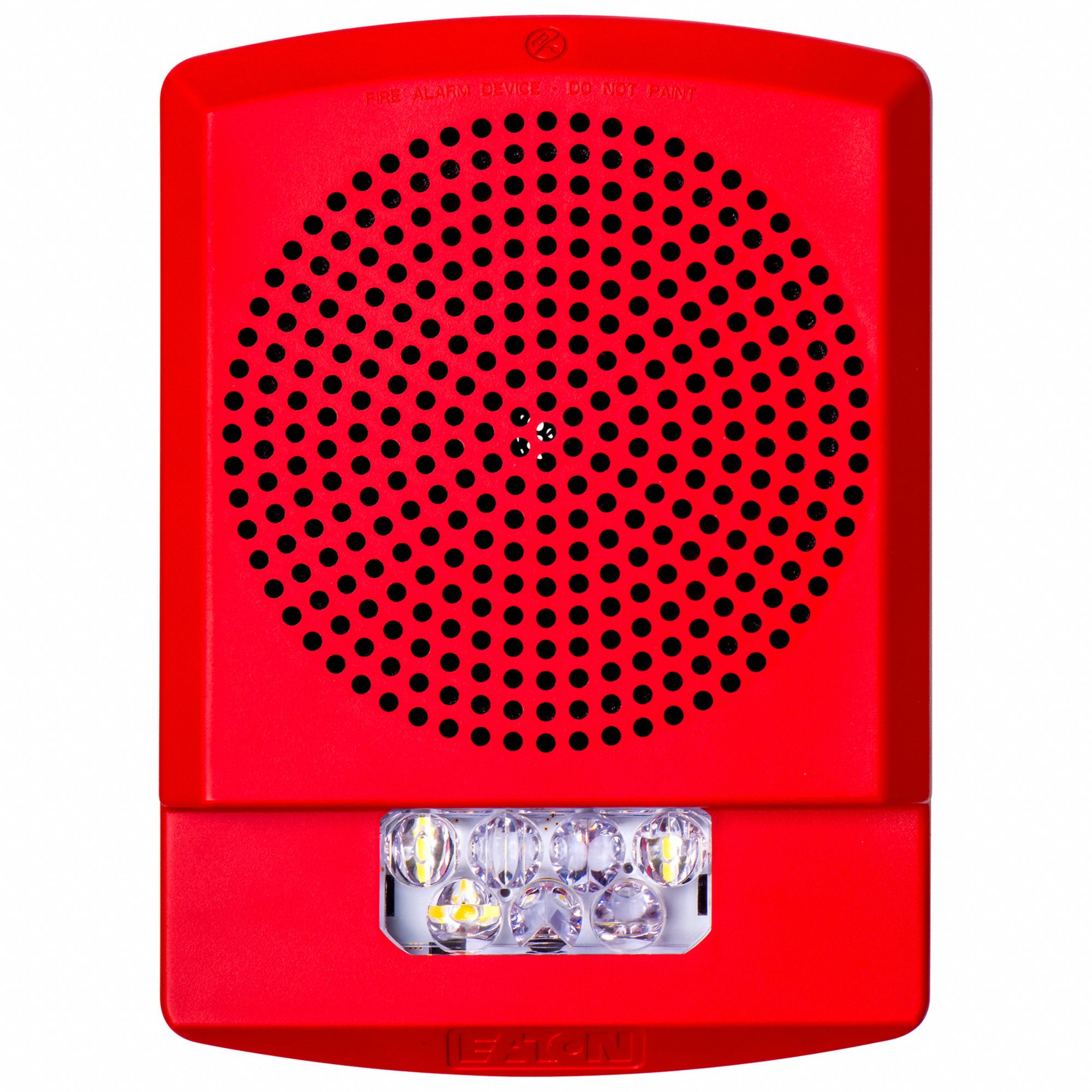 EATON, 24 V/25 V/70 V, 6.35 in Overall Ht, Speaker Strobe - 797FF2 ...