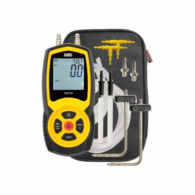 UEI TEST INSTRUMENTS, Digital Manometer - 830DU1|EM720SPKIT - Grainger