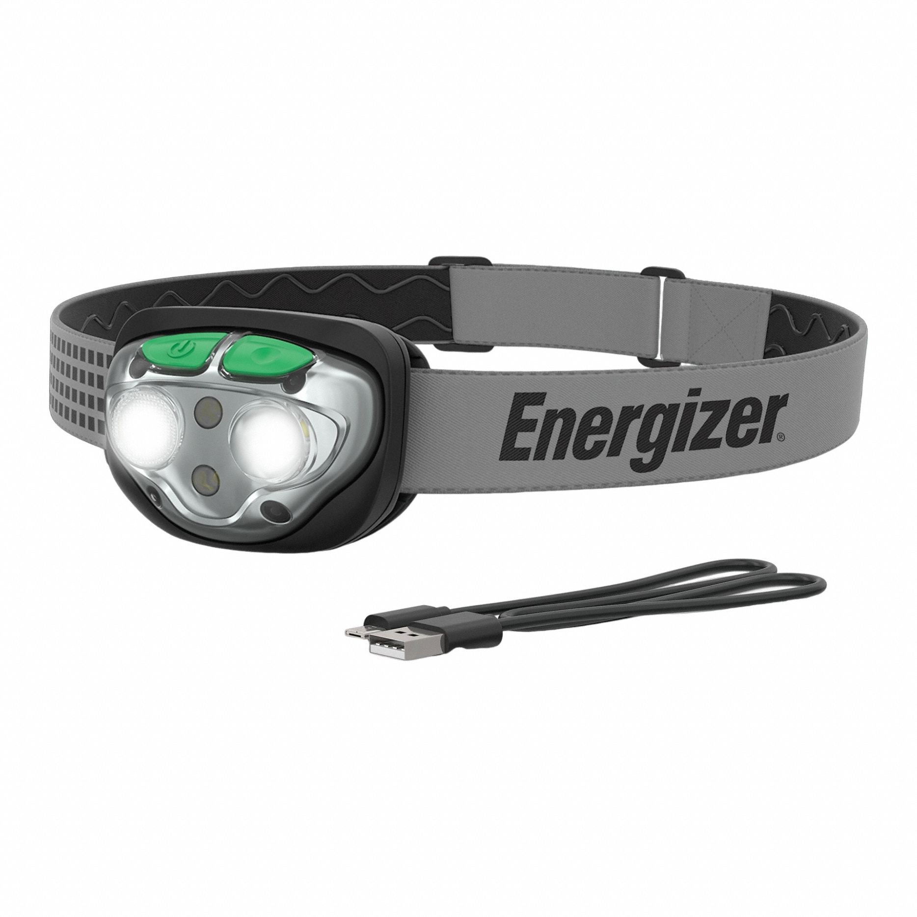 ENERGIZER, 400 lm Max Brightness, 15 hr Max Run Time, Rechargeable ...